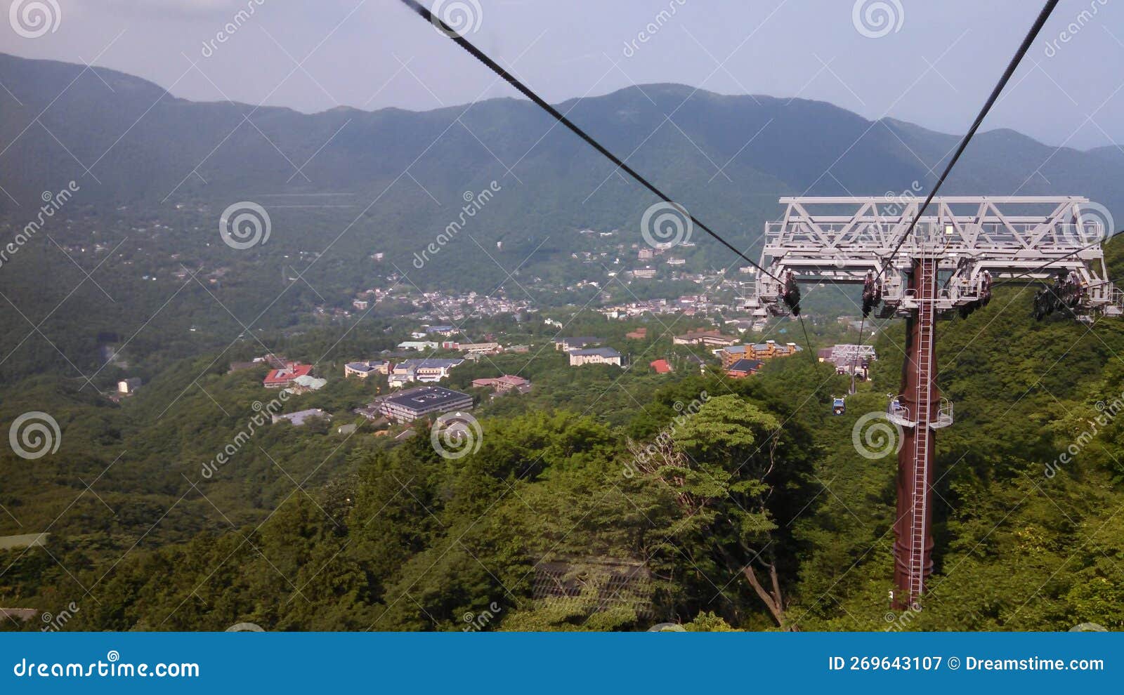 Cable Car at Hakone in Japan Stock Image - Image of mount, mountain ...