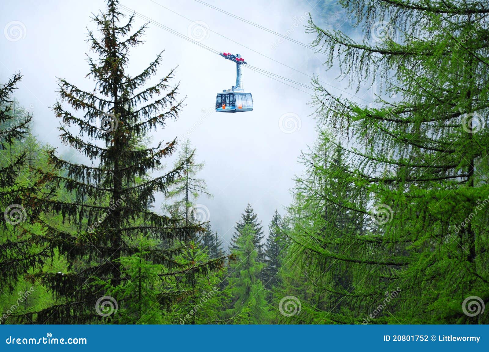 Cable Car, Hallstatt, Austria Stock Photo - Image of port, attraction ...