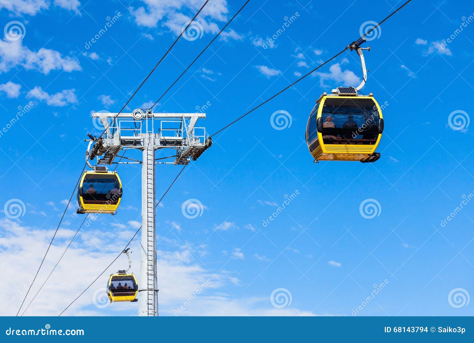 Cable car, LaPaz stock photo. Image of cityscape, city - 68143794