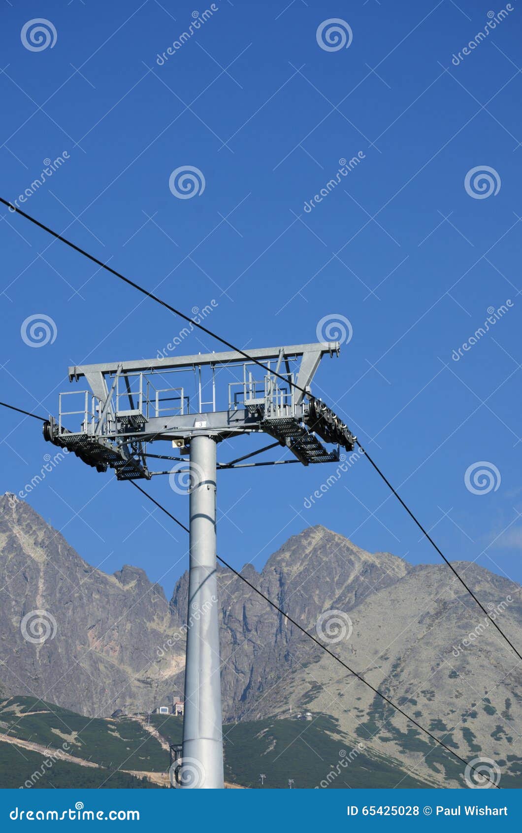 Cable Car Mechanism. Technology. Lifting Mechanism Stock Photography ...