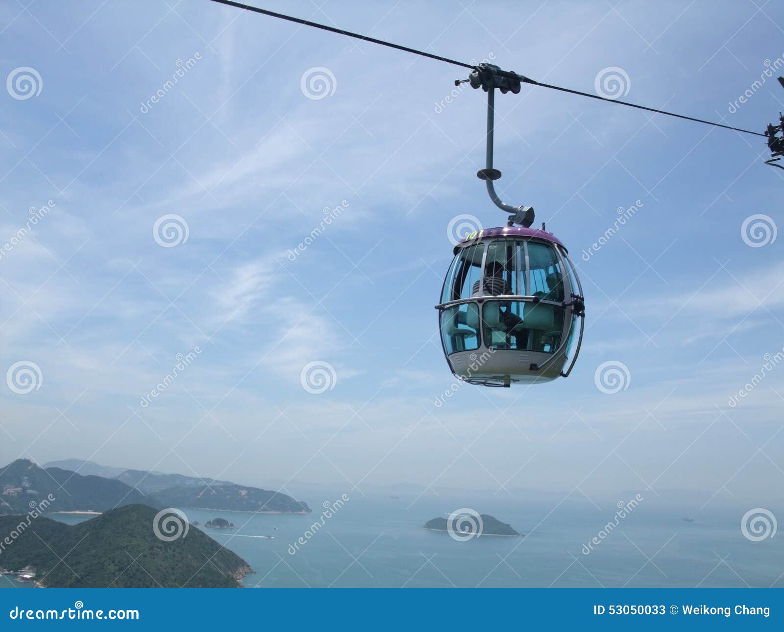 Cable Car At Ocean Park Hong Kong Stock Image | CartoonDealer.com #24804901