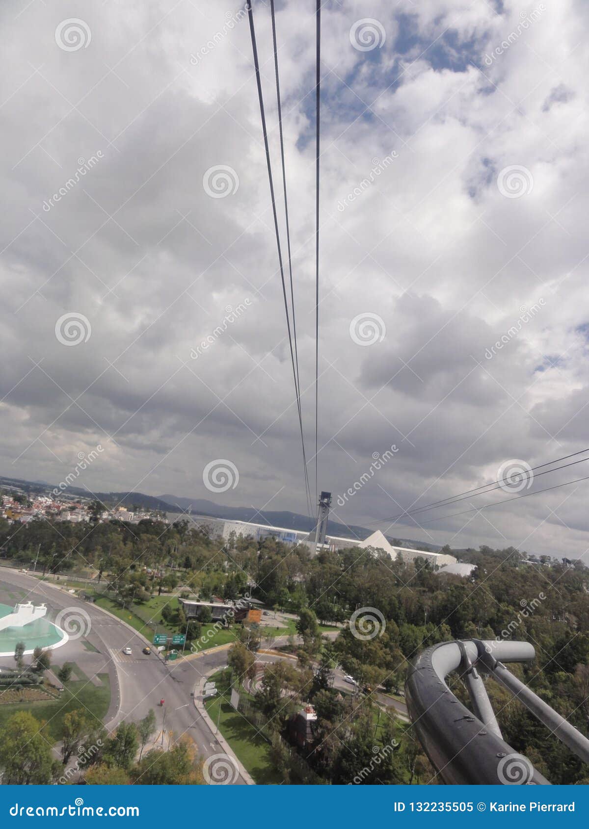 Cable Car of Puebla - Mexico Stock Image - Image of beauty, landscape ...