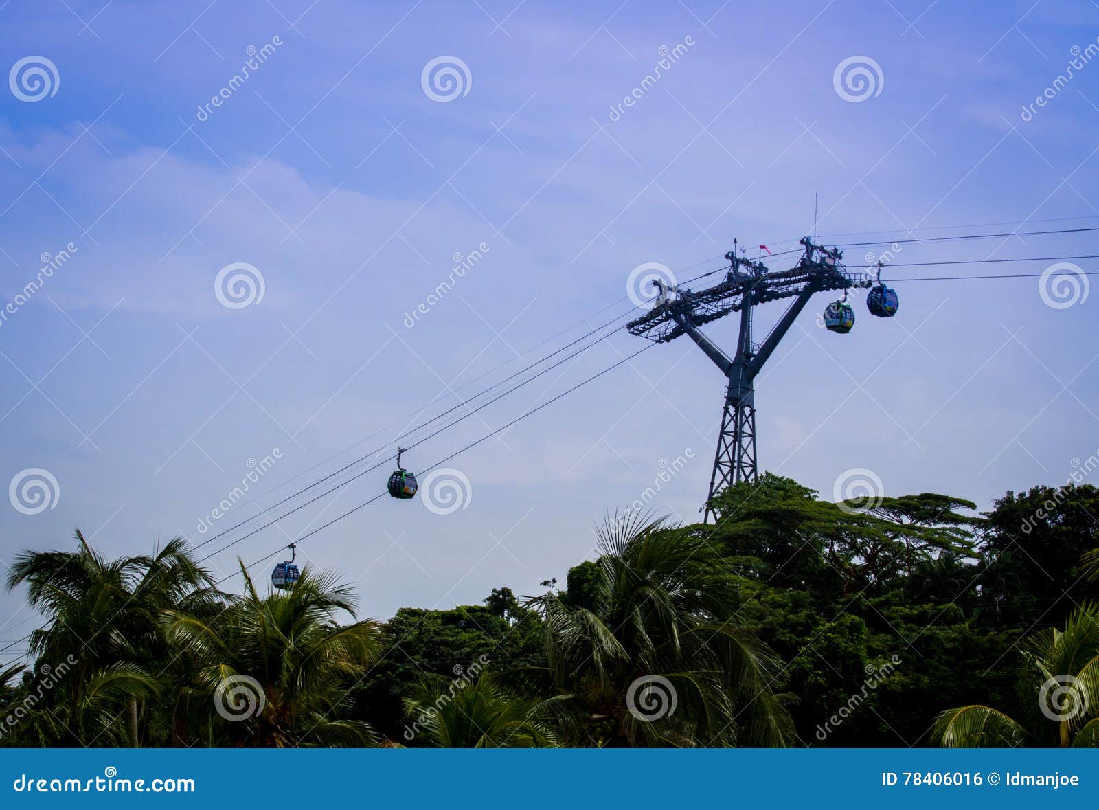 Cable car stock photo. Image of relaxation, leisure, activity - 78406016