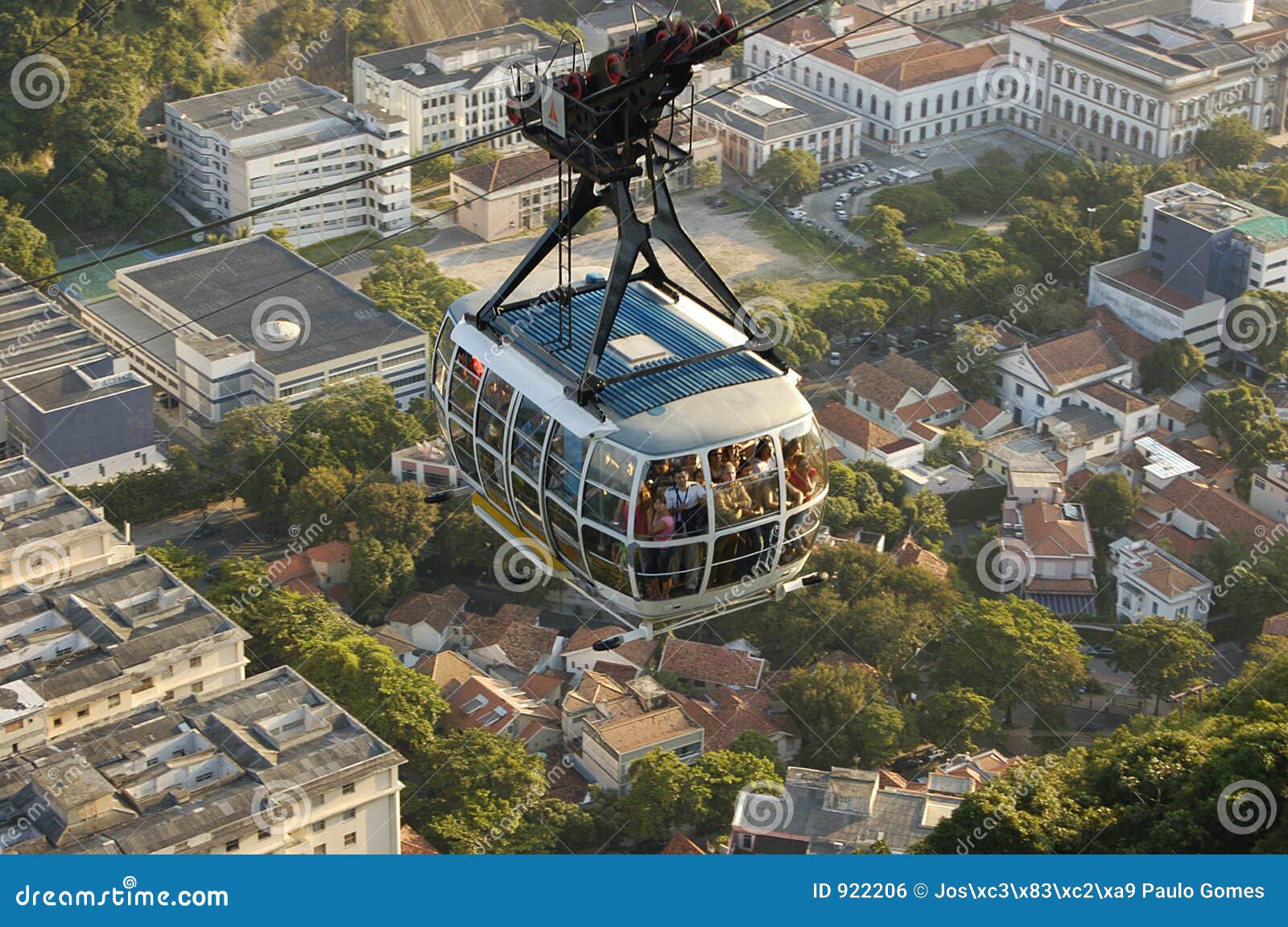 Cable car to Sugar Loaf editorial photo. Image of sight - 922206