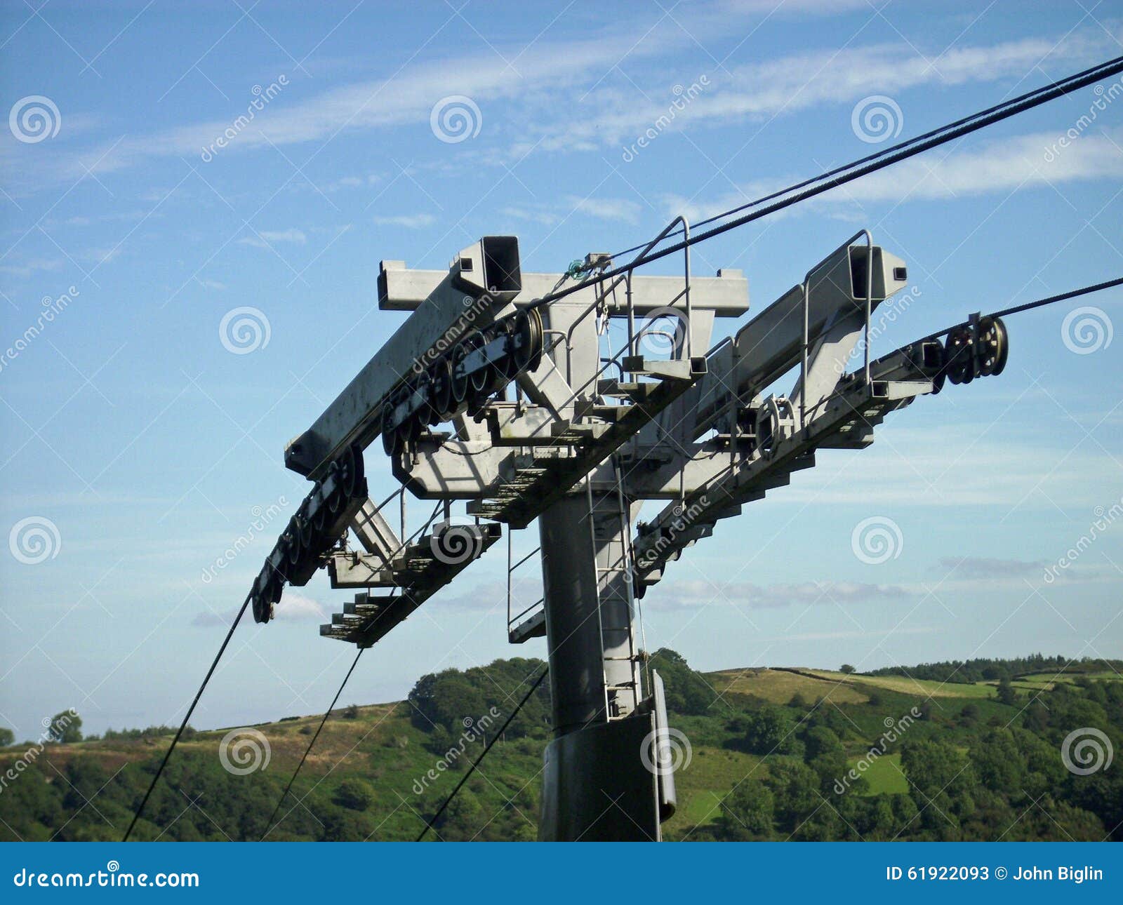 Cable Car Mechanism. Technology. Lifting Mechanism Stock Photography ...