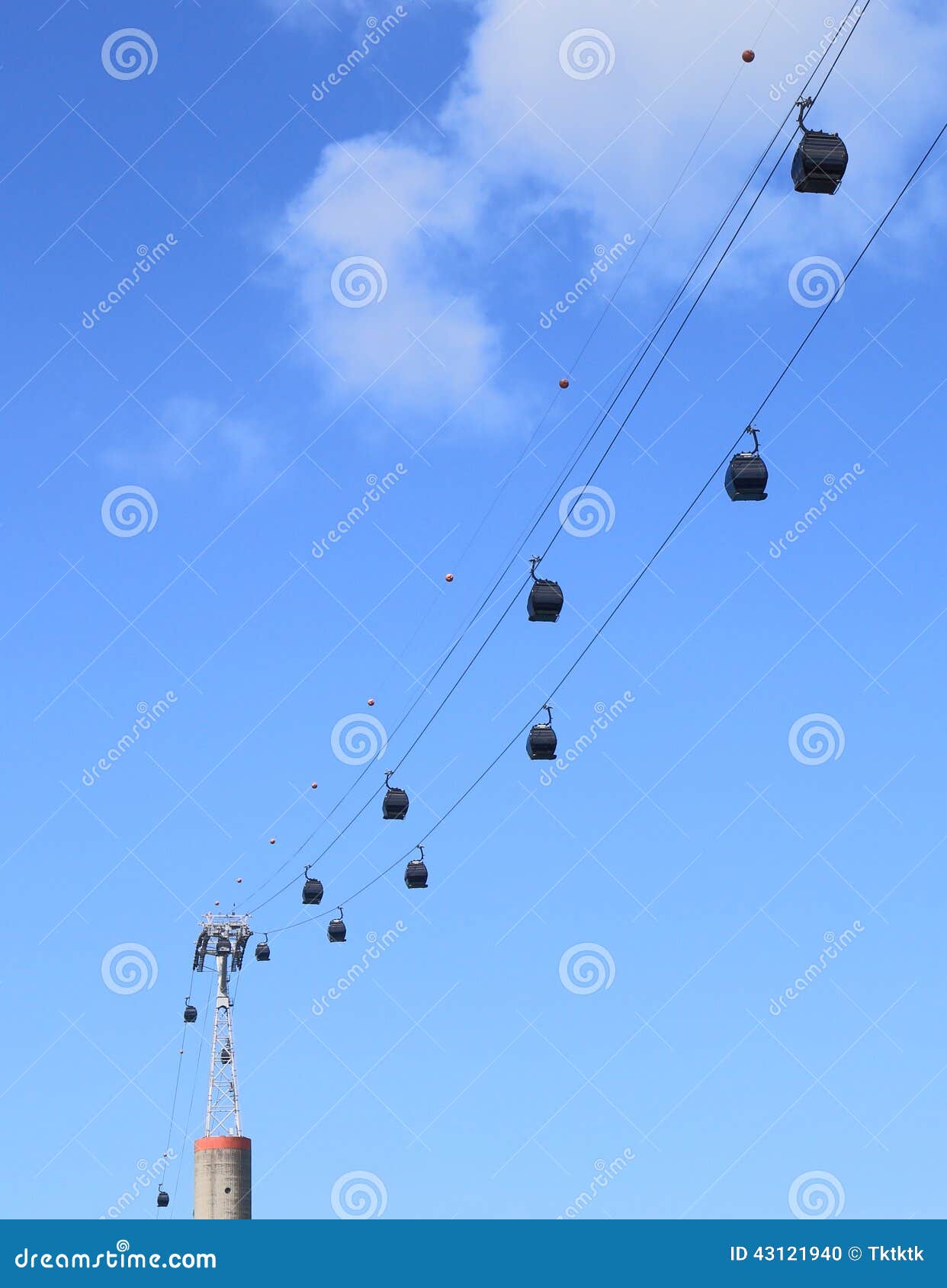 Cable cars stock photo. Image of holiday, asia, southeast - 43121940