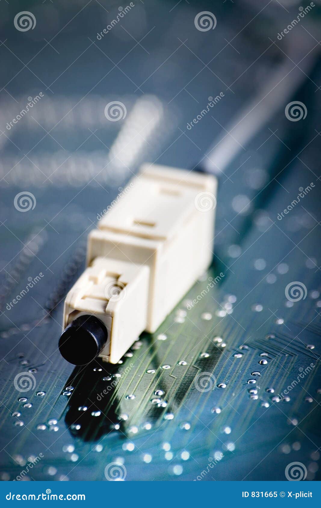 Cable close-up stock image. Image of modem, electronic - 831665