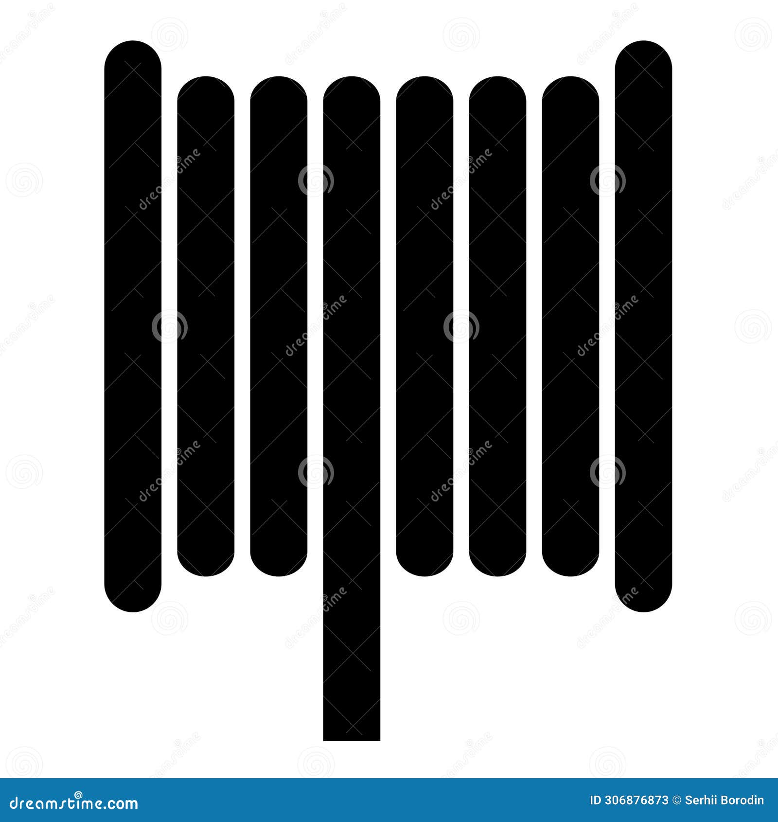 Cable Coil Wire Reel Spool Icon Black Color Vector Illustration Image Flat Style Stock Vector ...