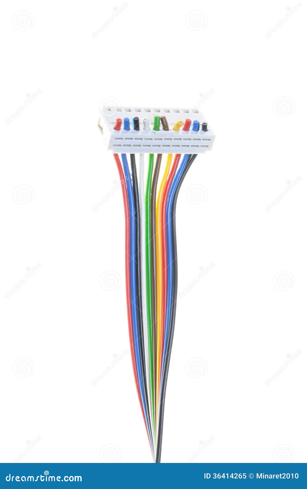 Cable Computer Bus with Plug Stock Image - Image of internet, industry ...