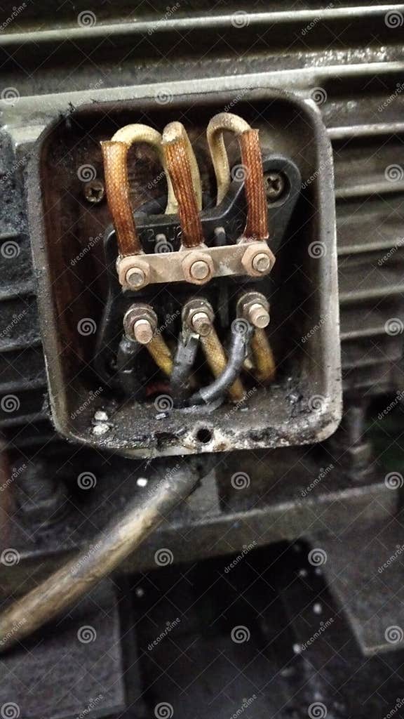 Cable connection stock image. Image of motor, broken - 288255295