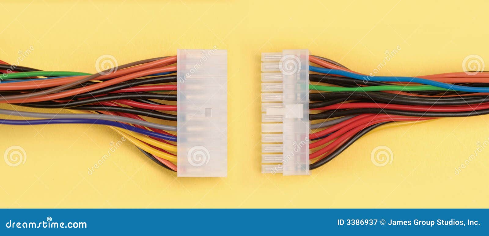 Cable Connection stock image. Image of wire, computer - 3386937