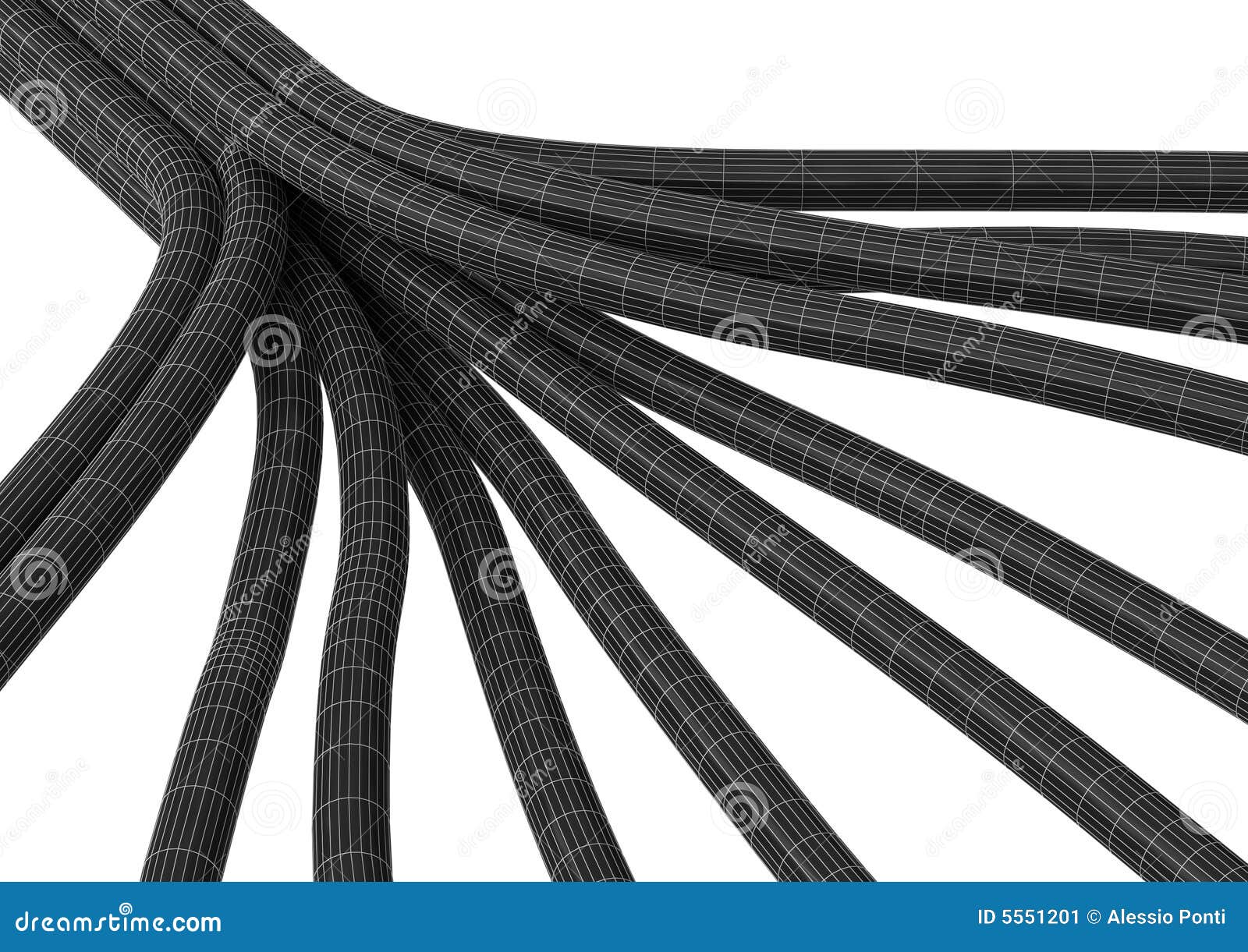 Cable connection fiber 8 stock illustration. Illustration of design ...