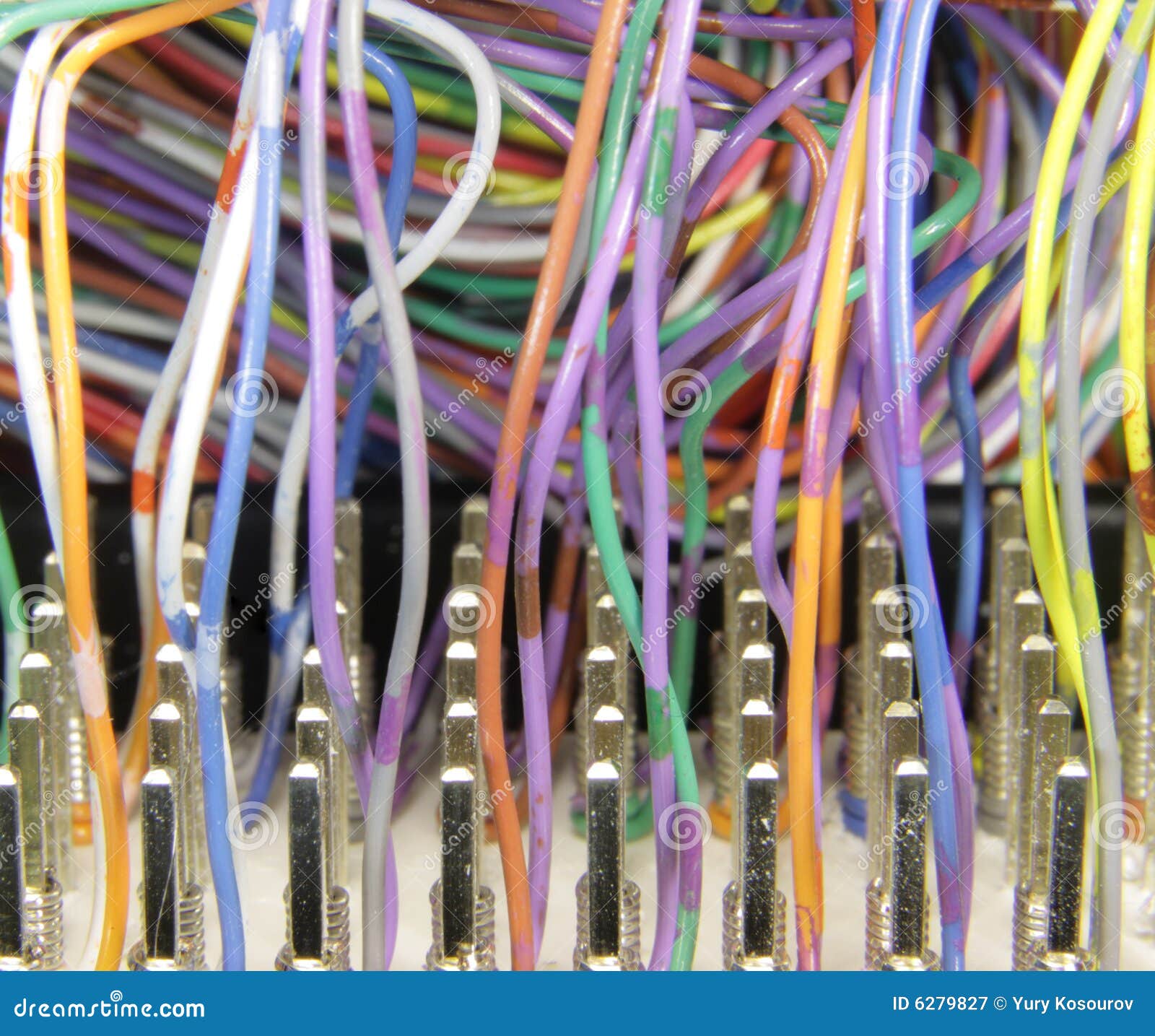 Usb Cable And Av Connector Background Series Stock Image ...