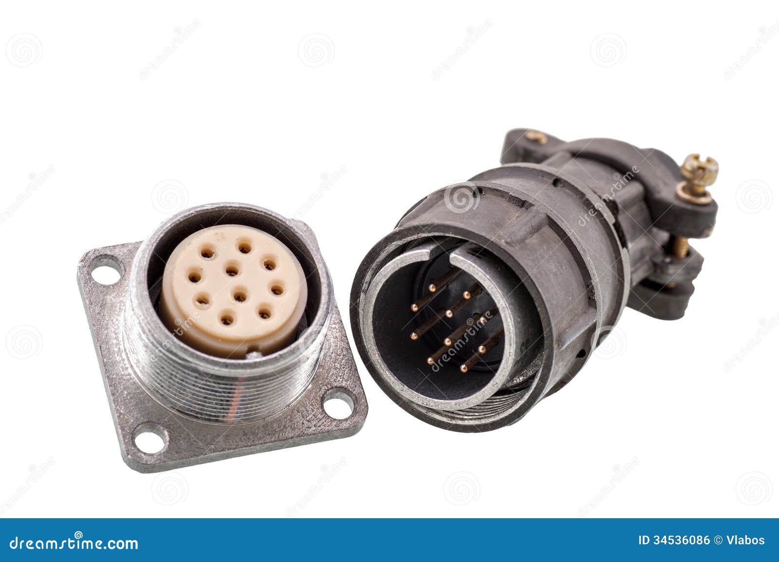 Cable Connectors Stock Photography | CartoonDealer.com #34536086