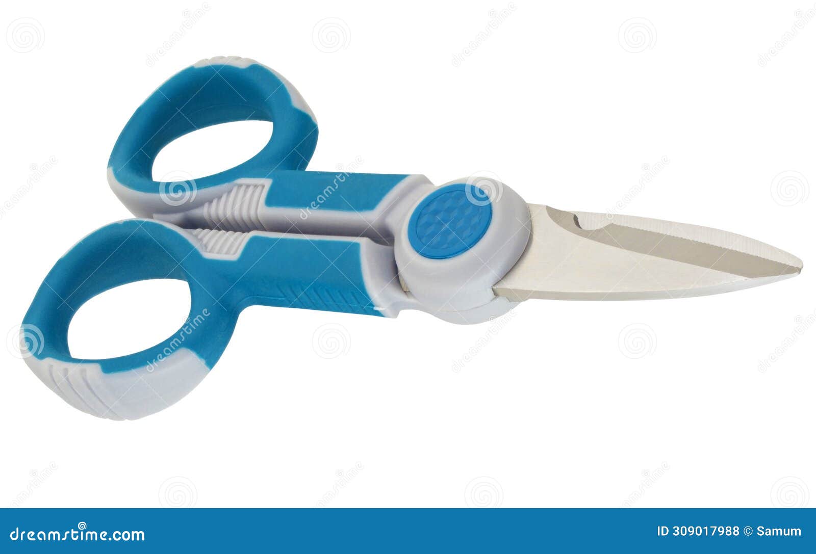 Cable Cutter Scissors Isolated on White Stock Photo - Image of industry ...