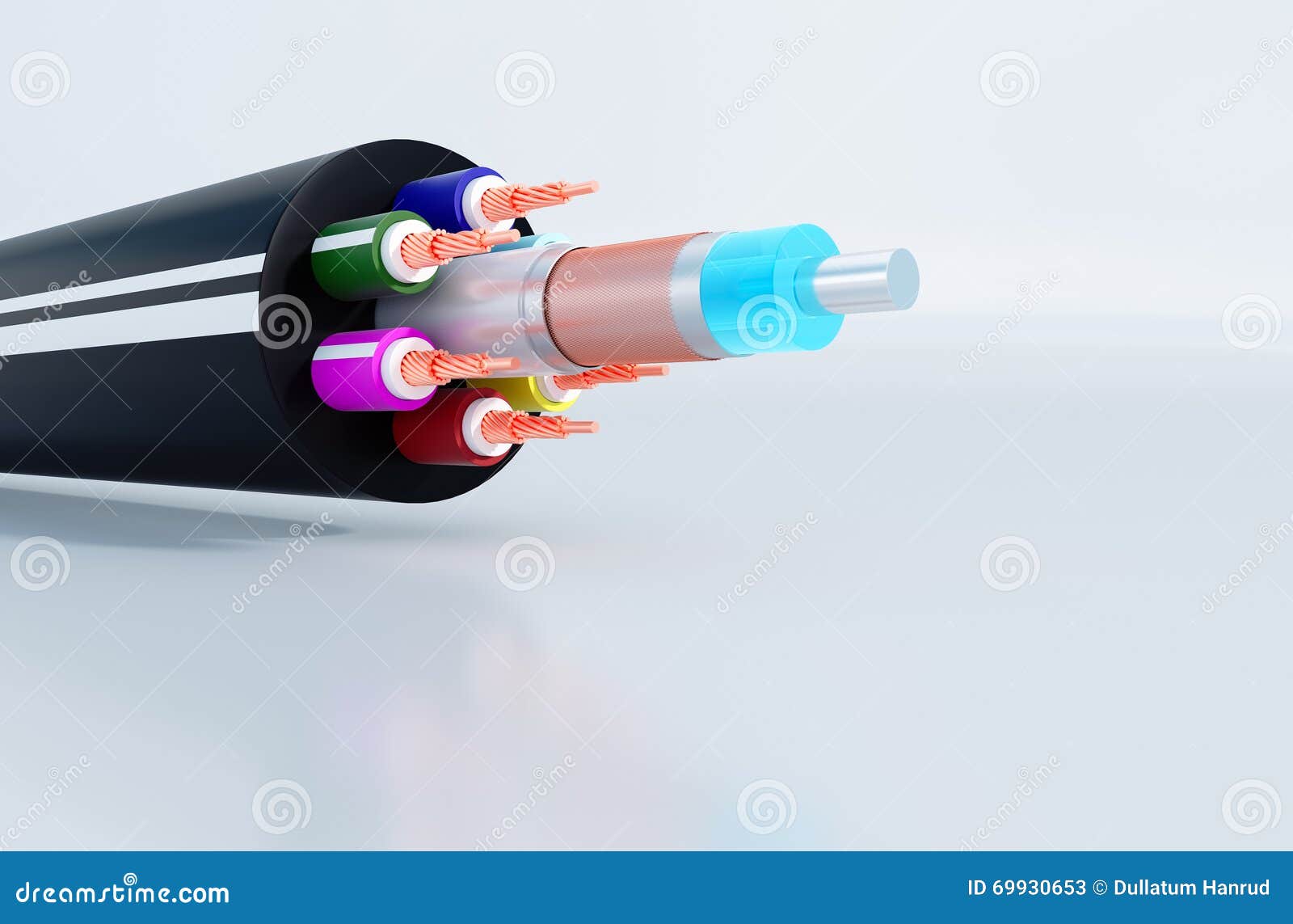 Cable 3d Rendering Stock Illustrations – 23,017 Cable 3d Rendering ...