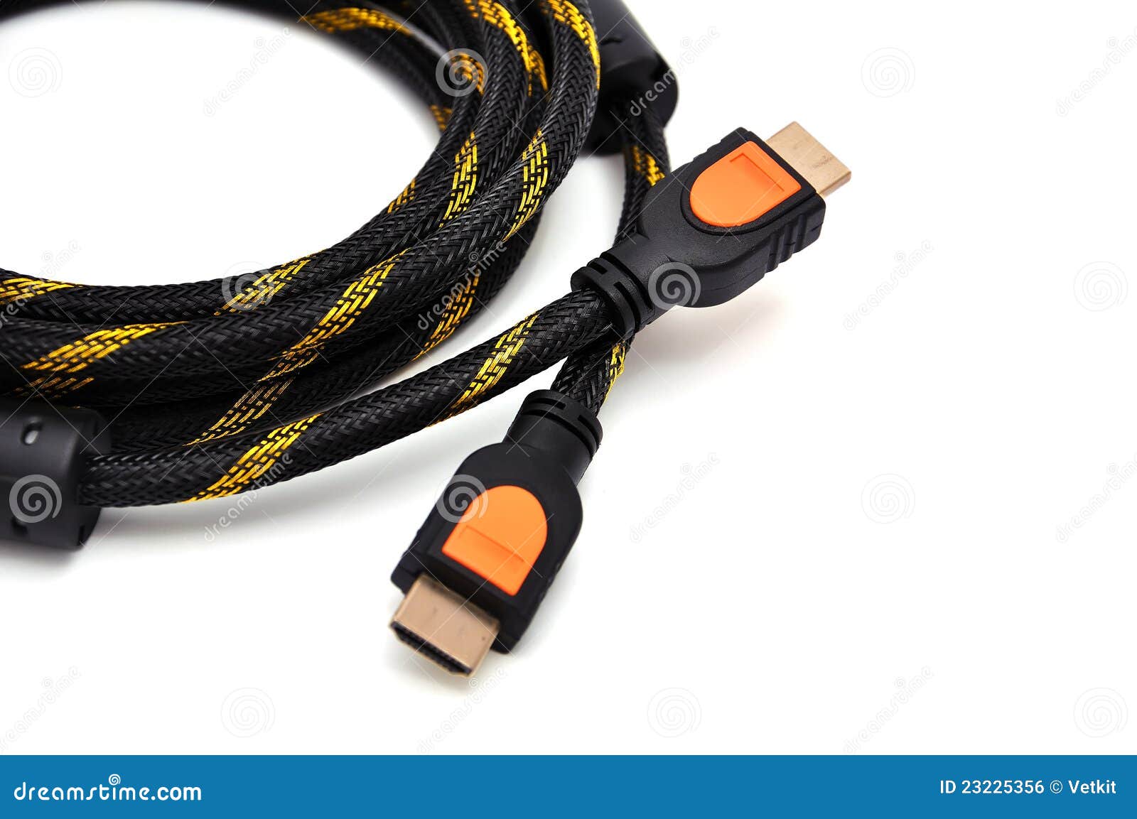 Cable de Hdmi foto de archivo. Imagen de multimedias - 23225356
