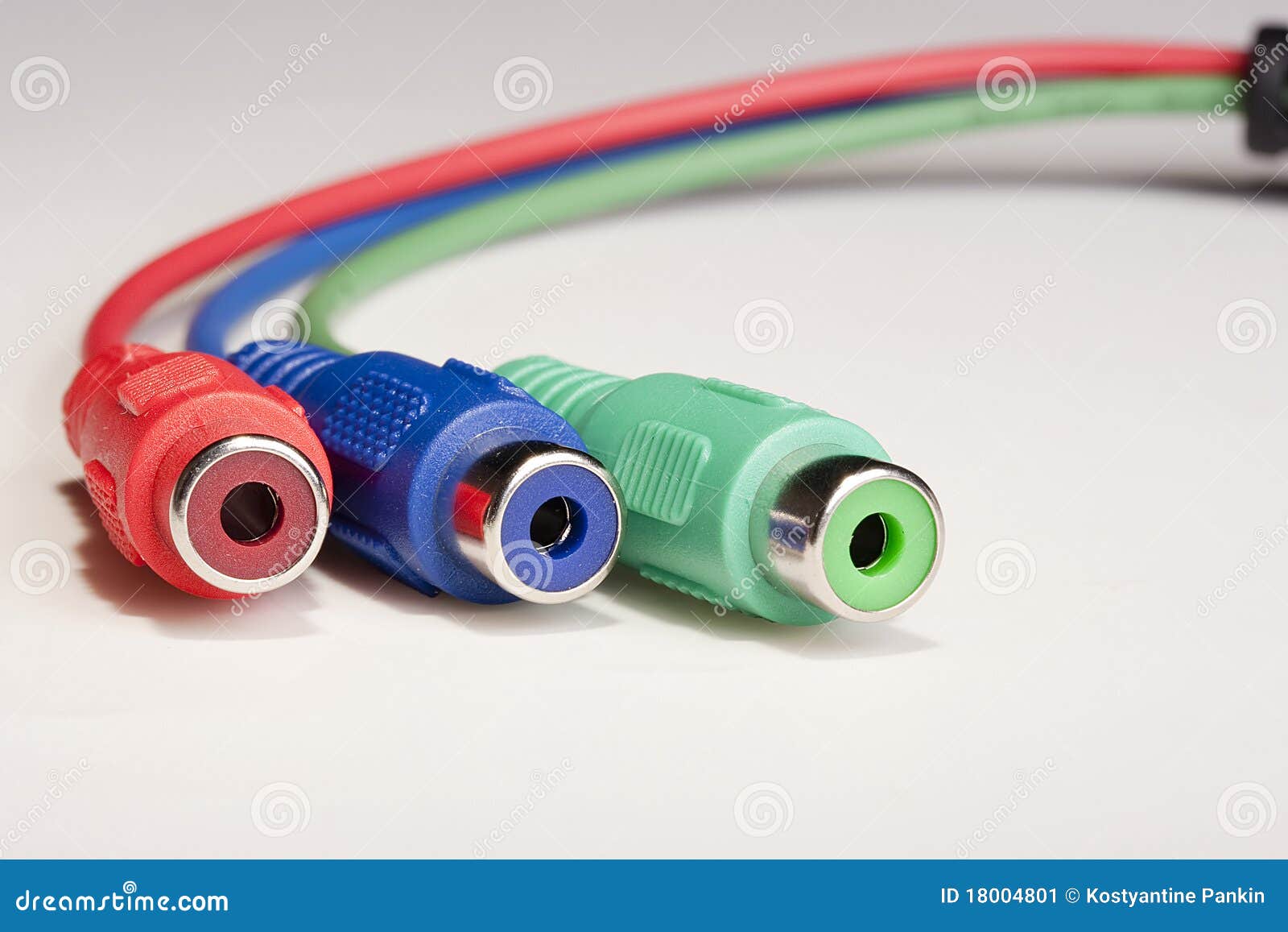 Cable de la TV imagen de archivo. Imagen de componente - 18004801