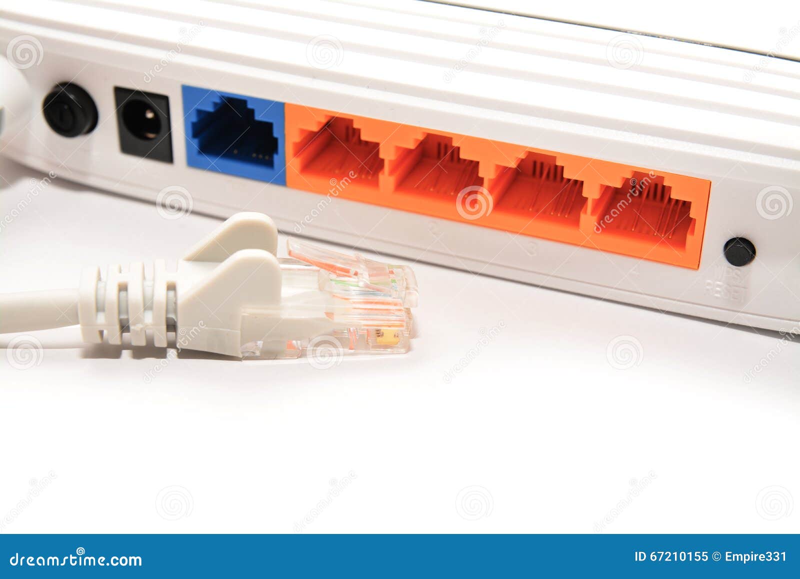 Cable Desenchufado De La Red Imagen de archivo - Imagen de conecte ...