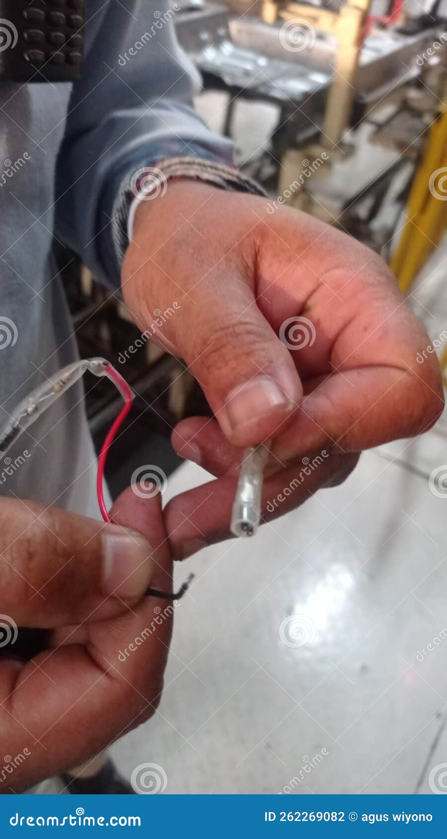The Cable is Disconected from the Connection Stock Photo - Image of ...