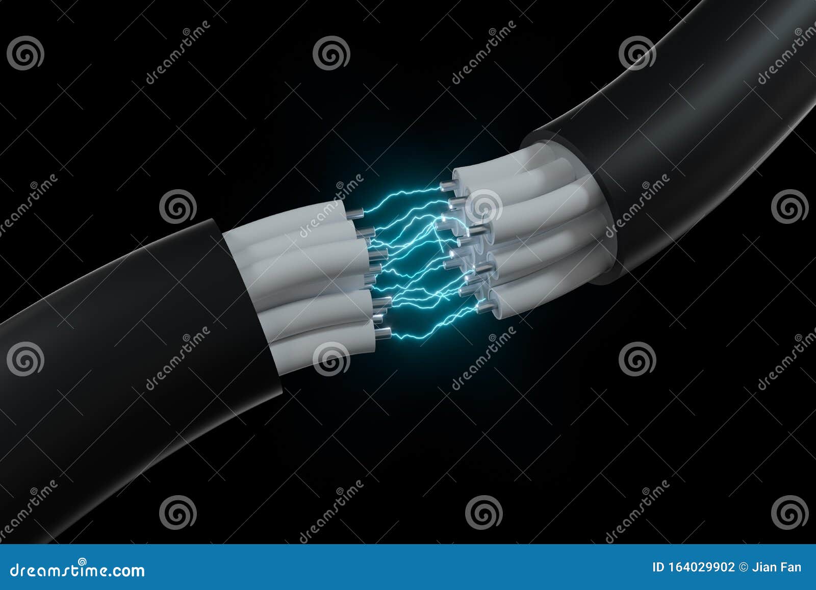 Cable with Extended Core, Electronic Connection Product, with Lightning ...