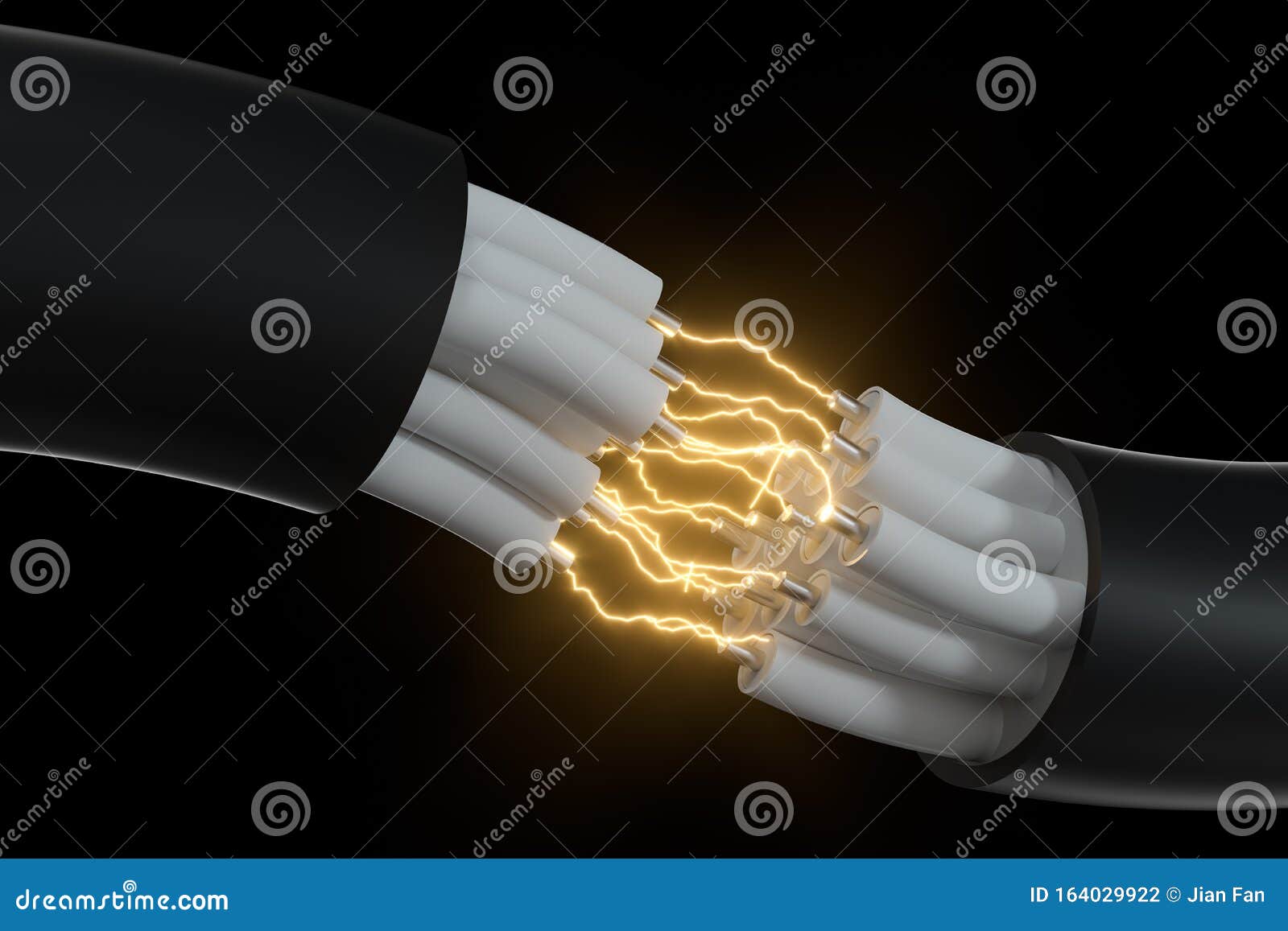 Cable with Extended Core, Electronic Connection Product, with Lightning ...