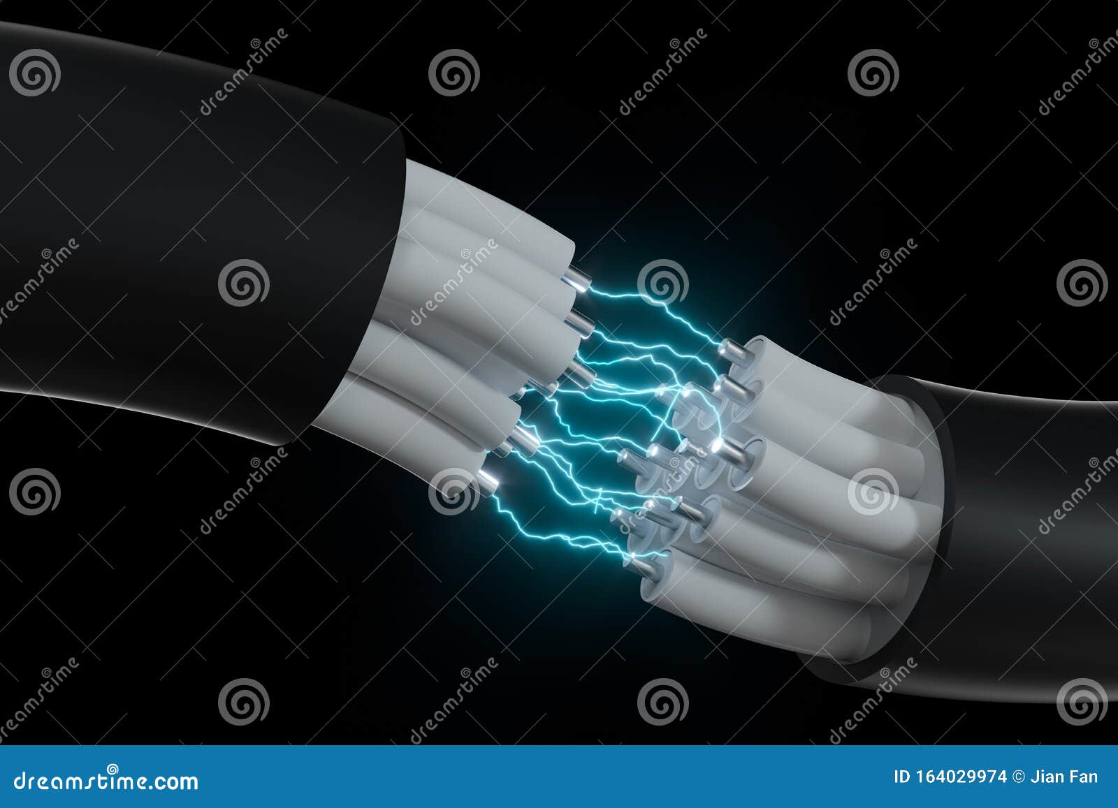 Cable with Extended Core, Electronic Connection Product, with Lightning ...