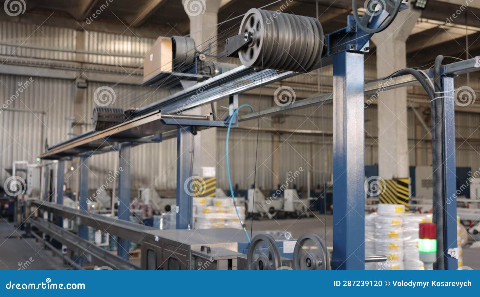 Cable Factory, Facility Optimization, Quality Control Stock Footage ...