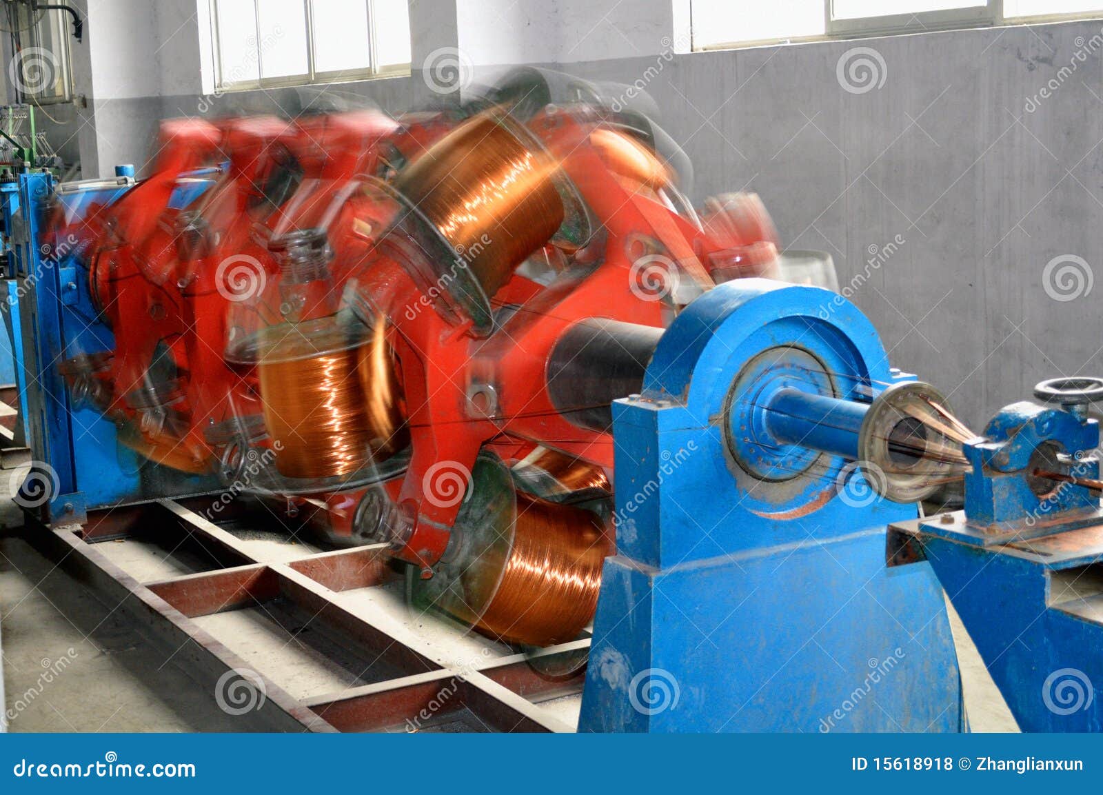 Cable Factory workshop stock photo. Image of environment - 15618918