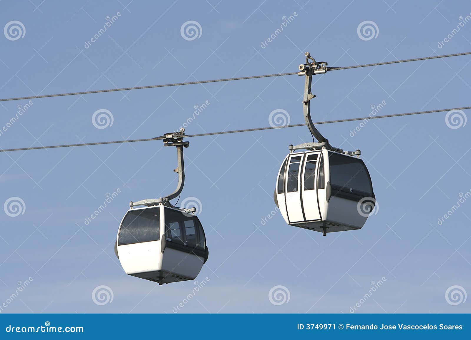 Cable ferry stock image. Image of park, sightseeing, decorative - 3749971