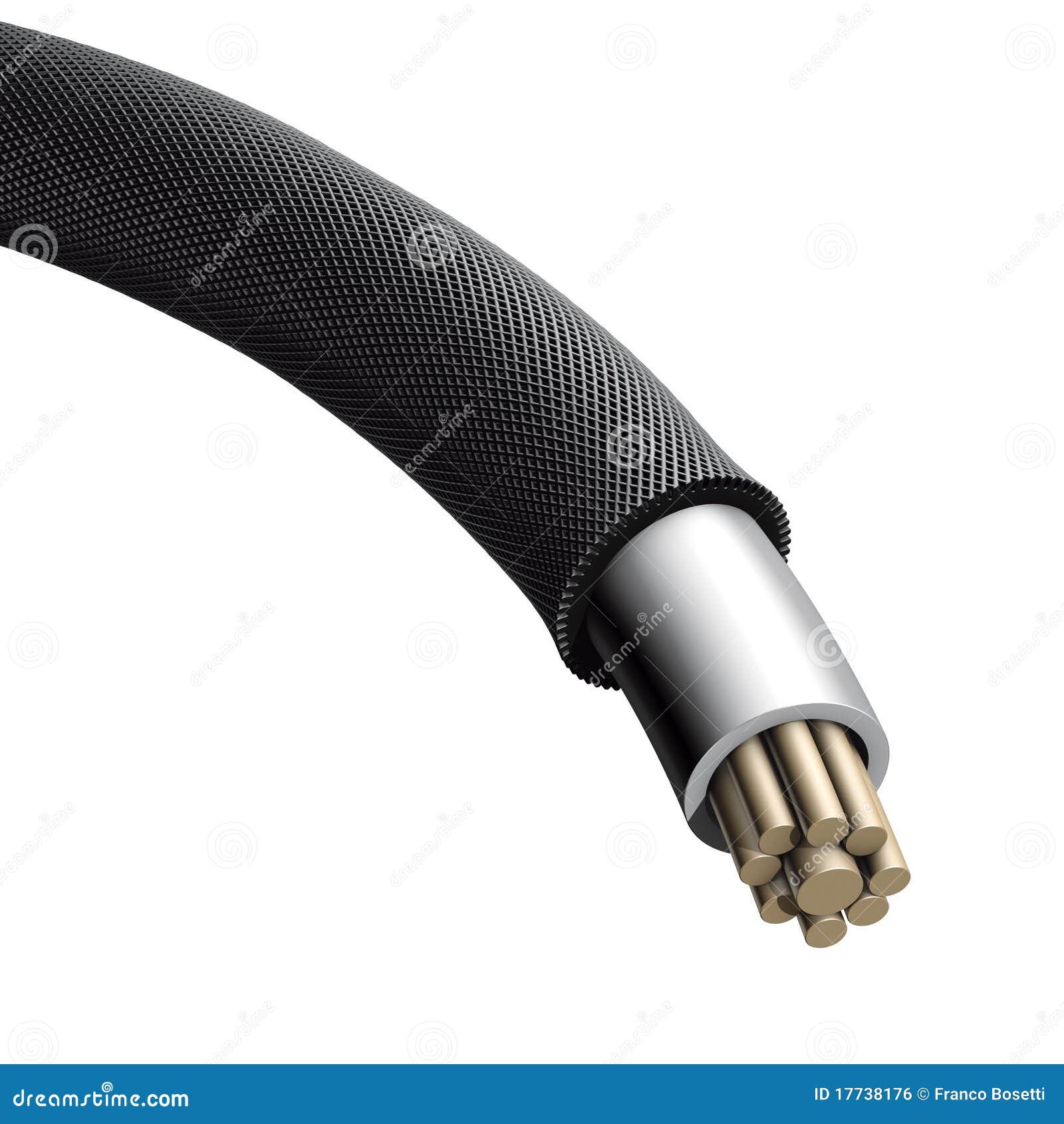 Cable grid black sheathing stock illustration. Illustration of metal ...