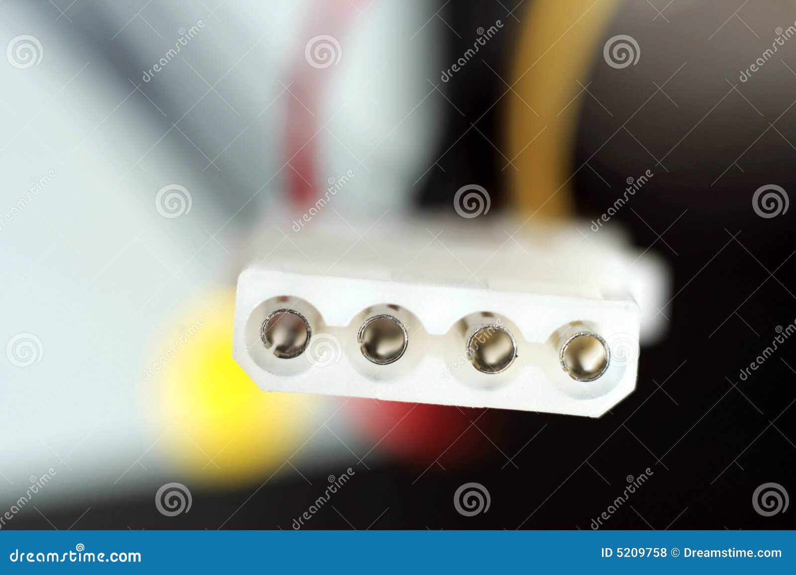 Cable header stock photo. Image of contact, line, socket - 5209758
