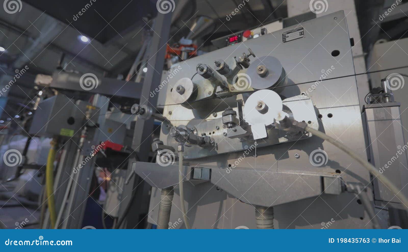 Cable Insulation Process in the Factory. Cable Insulation Machine ...