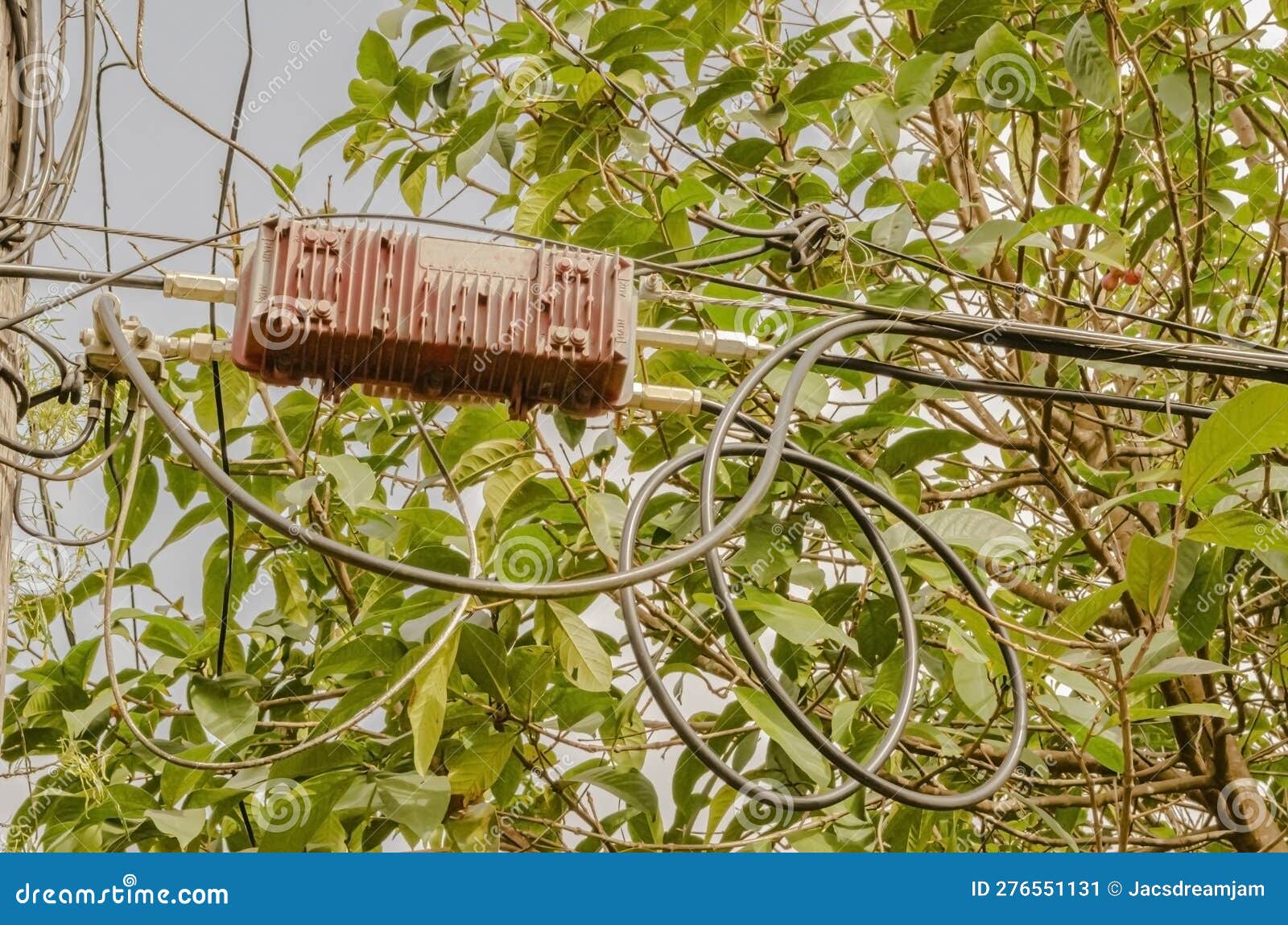 Cable Joint With Pvc Connector Stock Image | CartoonDealer.com #40980631