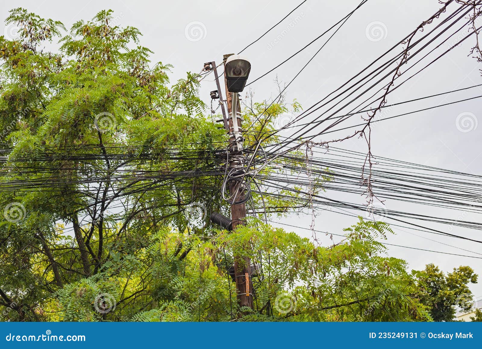 Cable management stock image. Image of communication - 235249131