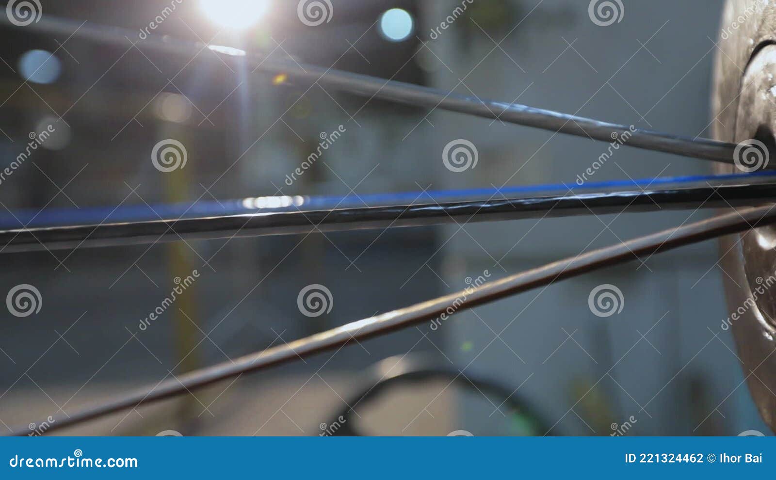 Cable Manufacturing Process in a Modern Factory. Cable Plexus Close-up ...