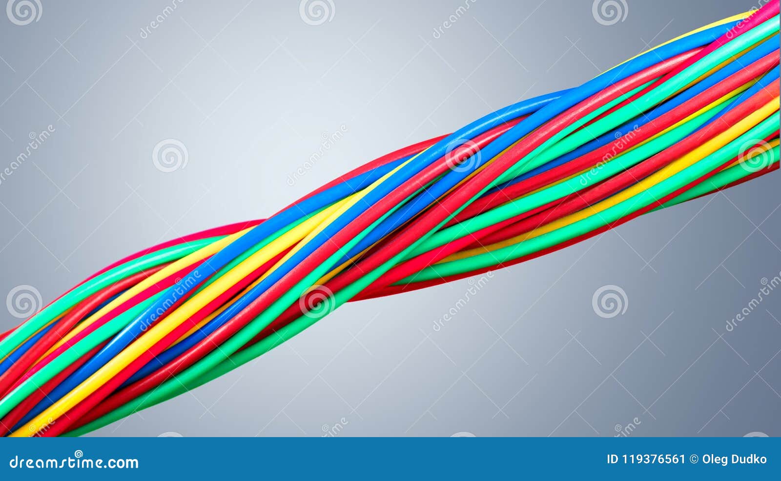 Cable stock illustration. Illustration of colored, backgrounds - 119376561