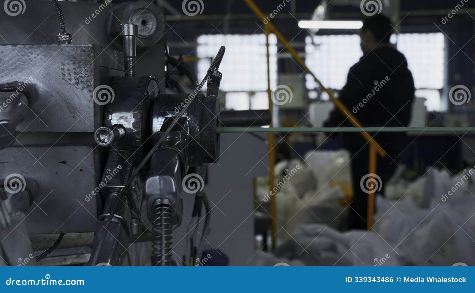 Cable Production Process, Mechanism in a Cable Factory. Creative ...
