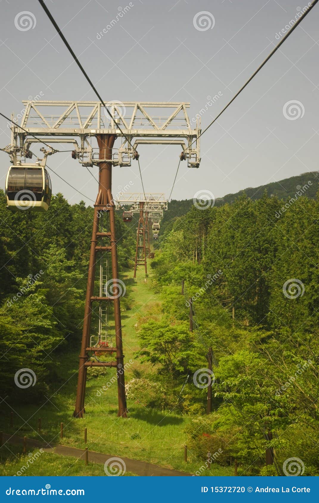 Cable railway stock photo. Image of direction, transportation - 15372720