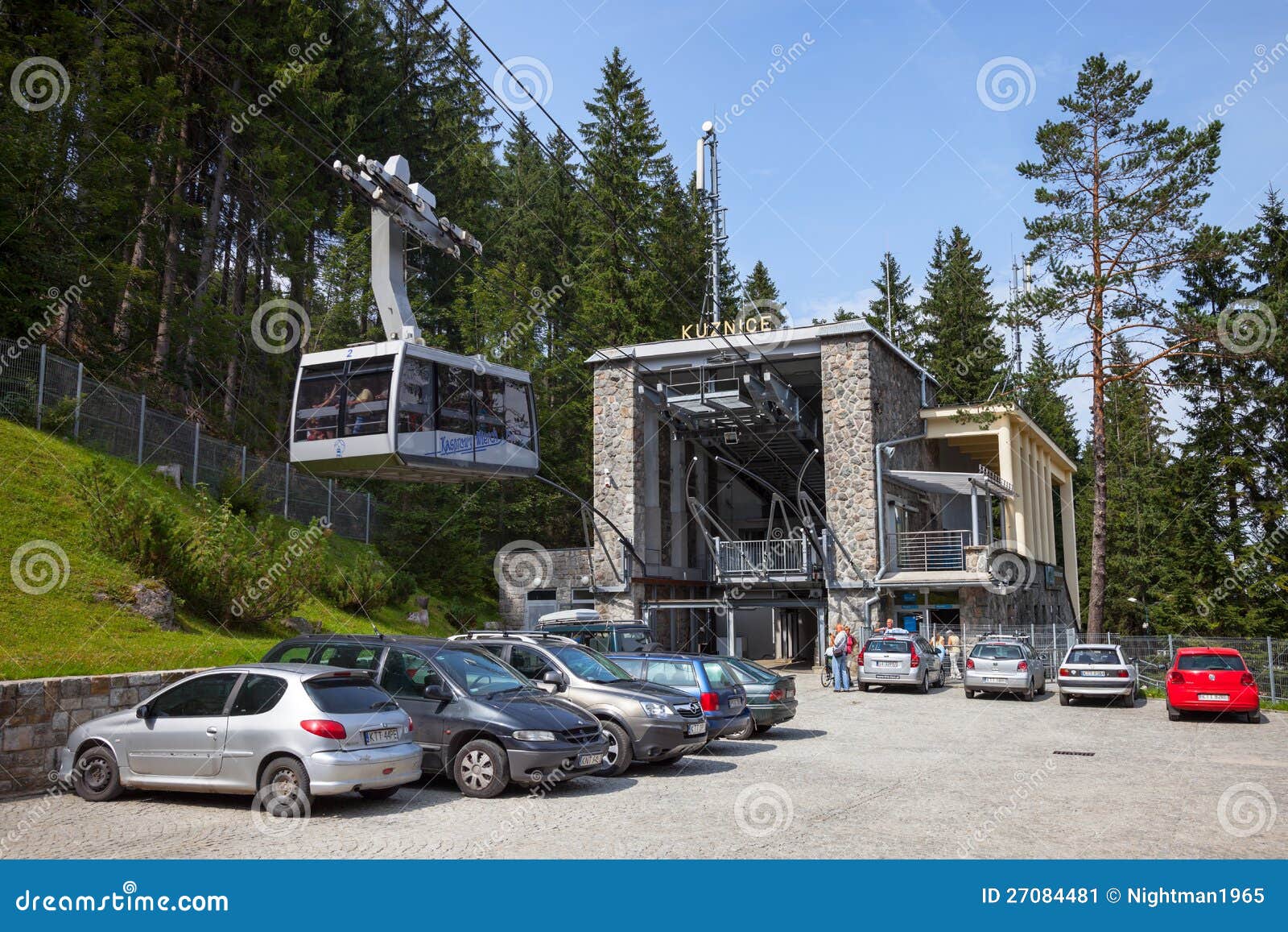 Cable railway editorial photo. Image of raise, branches - 27084481