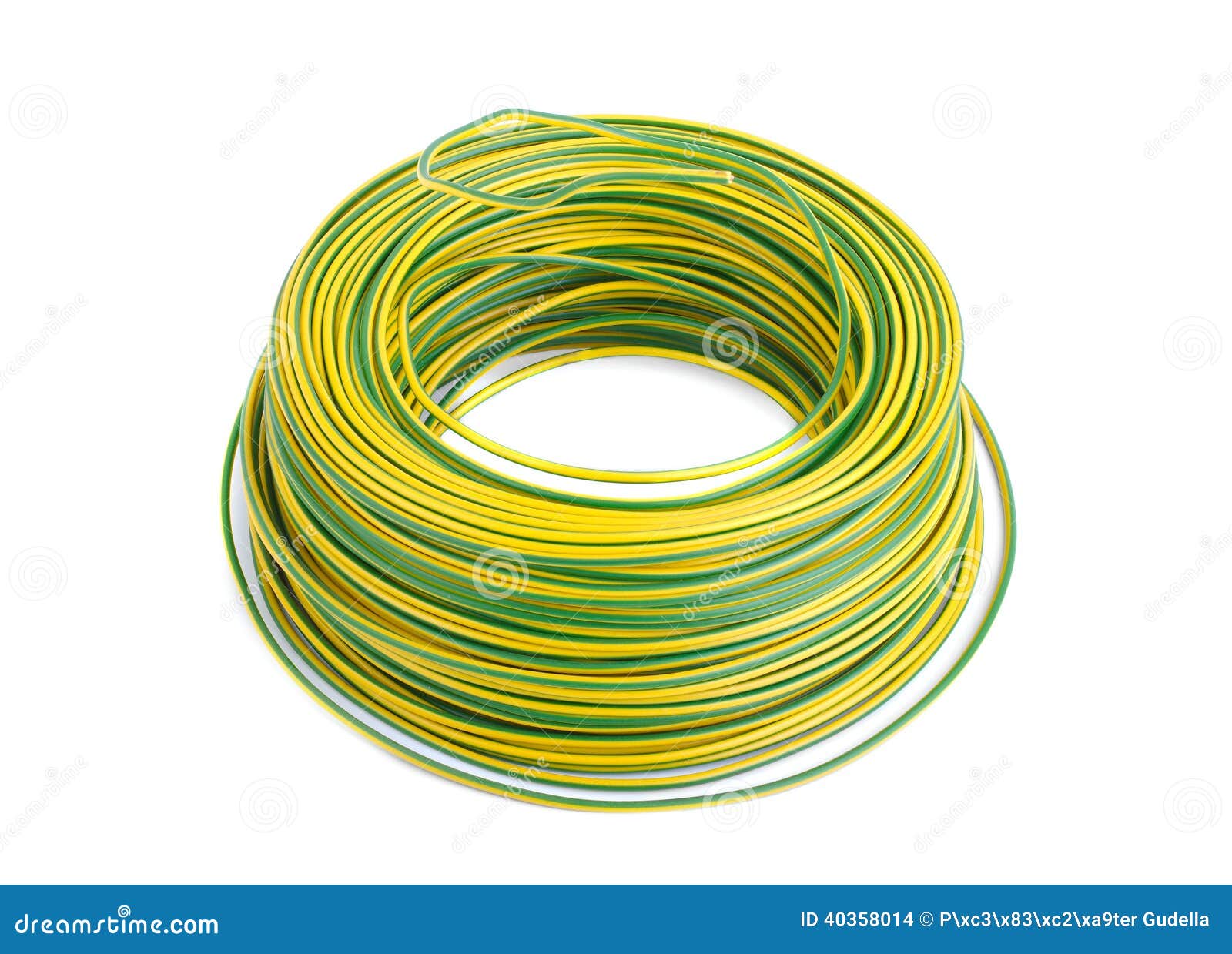 Cable Roll stock photo. Image of electrician, coil, electricity - 40358014