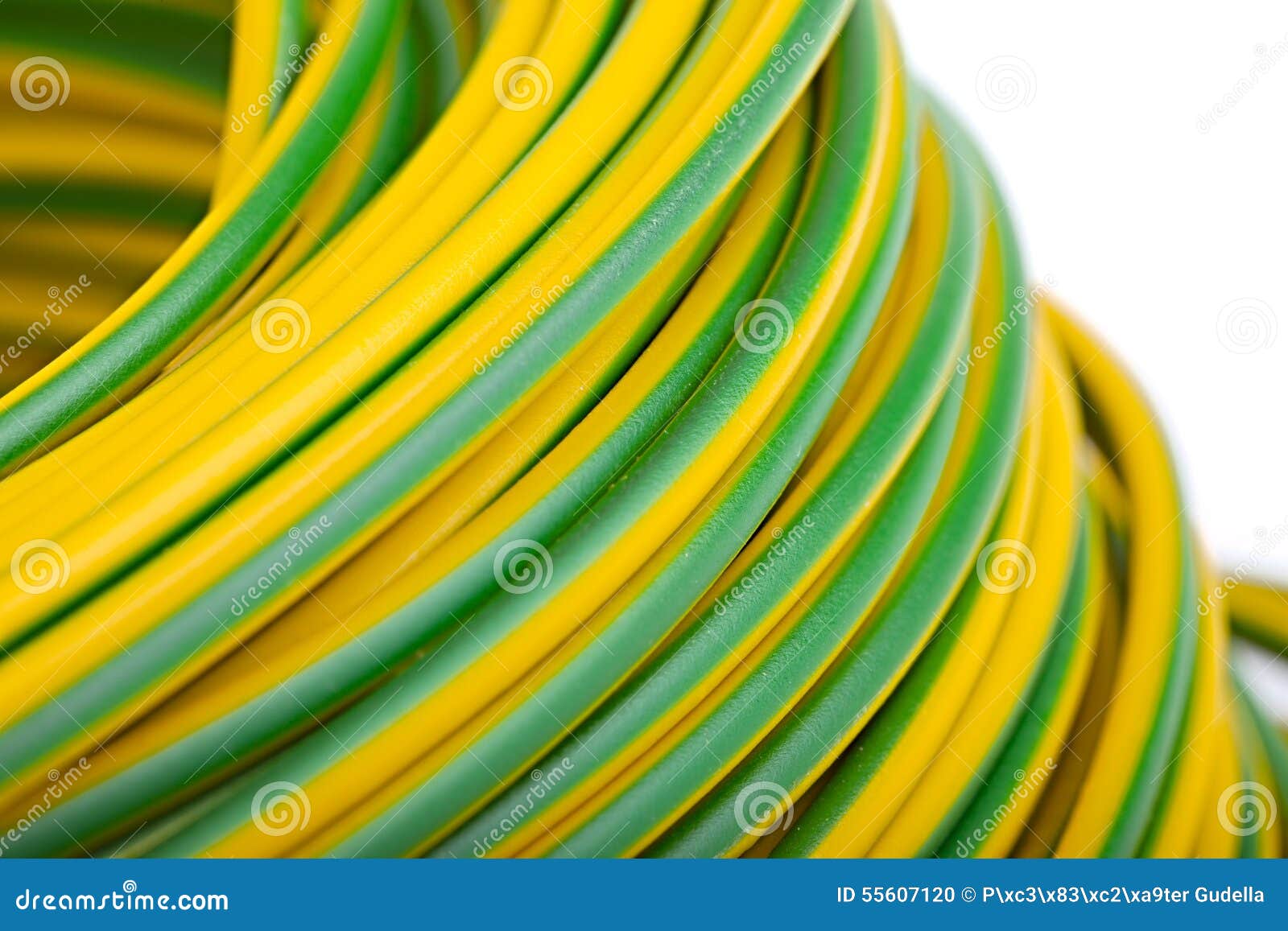 Cable Roll stock photo. Image of current, electrical - 55607120