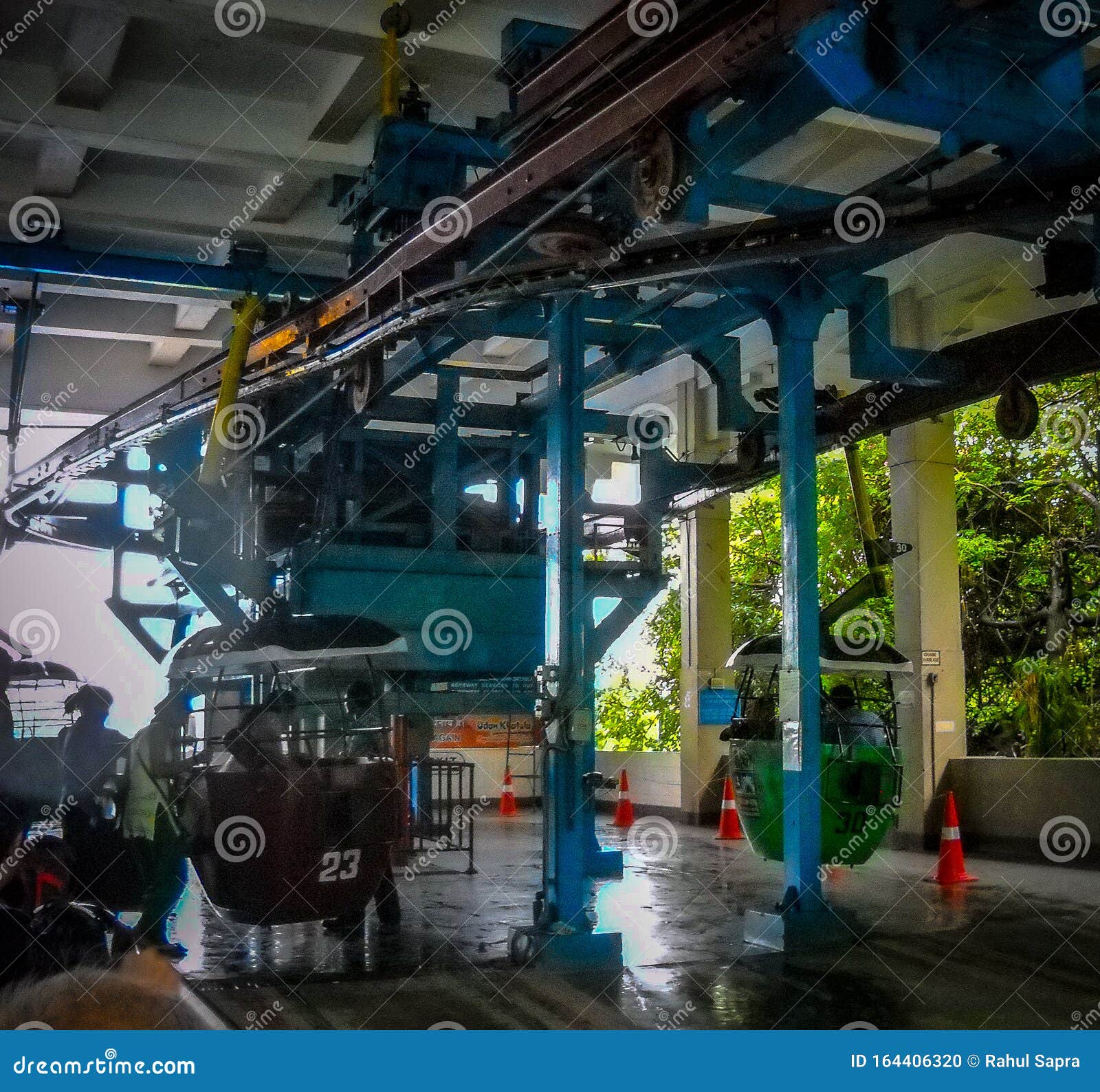 Cable Ropeway Starting Point in Haridwar India, Ropeway Station in ...
