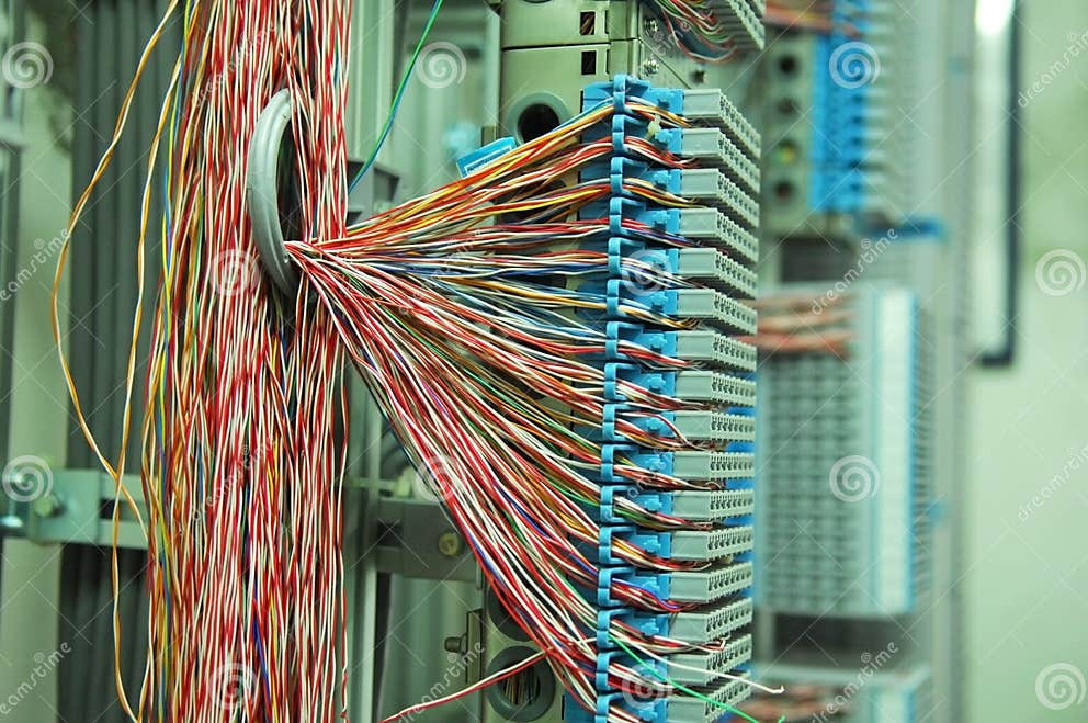 Cable sand panel stock photo. Image of connect, communicate - 6659040
