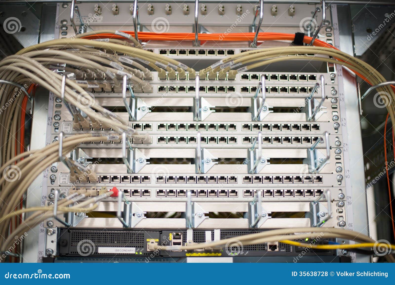 Cable for Server and Hardware Stock Photo - Image of cables ...