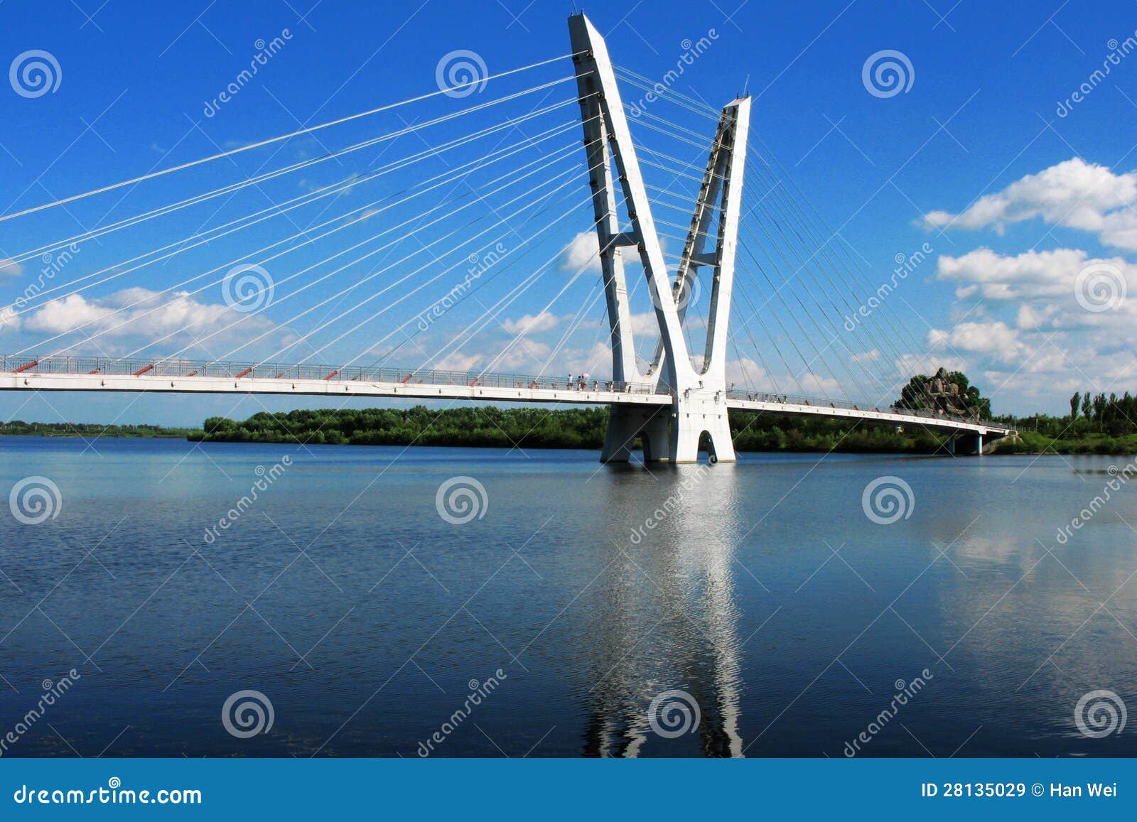 The cable-stayed bridges stock image. Image of bridges - 28135029