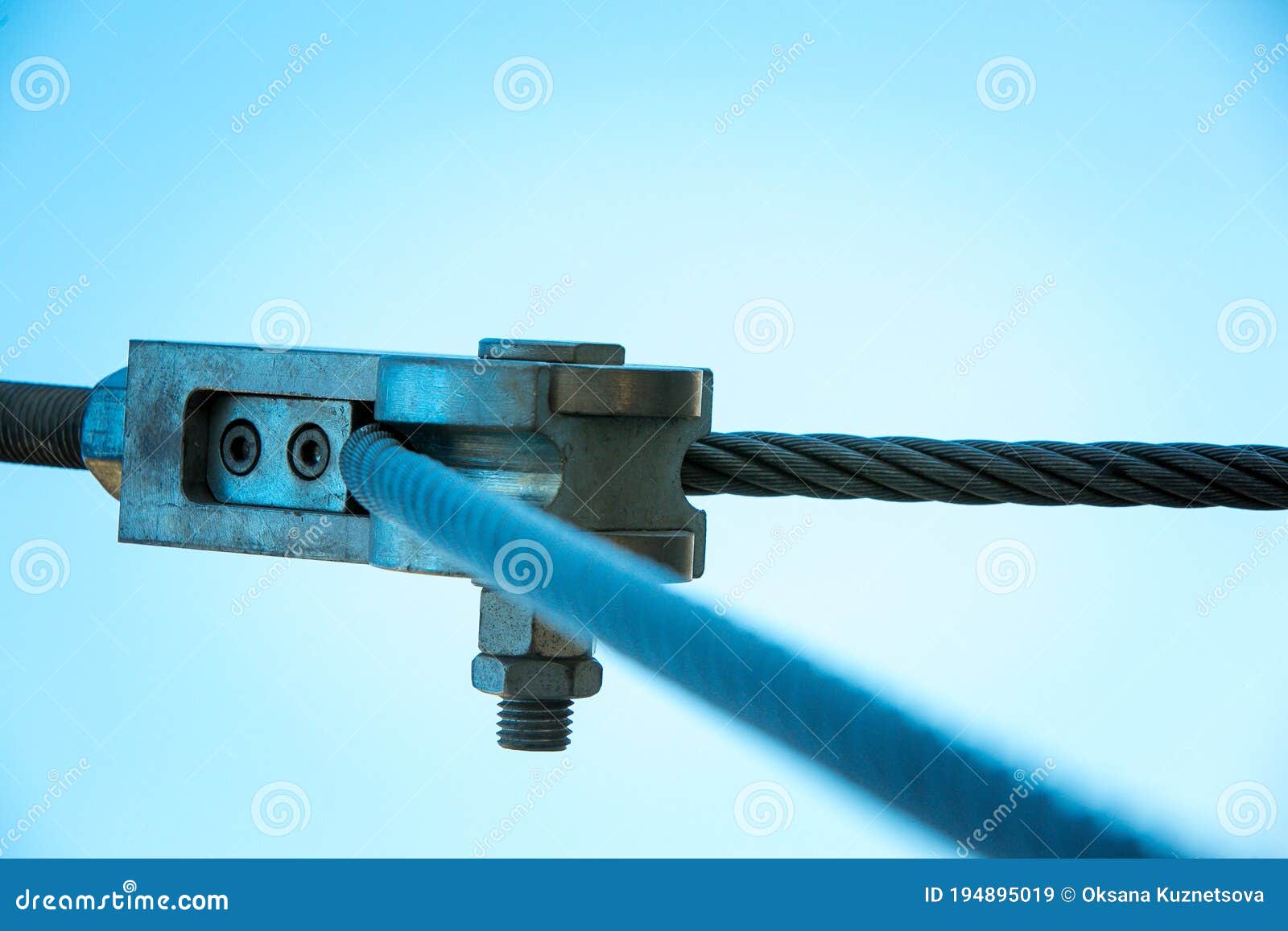 Fixing in Technology. Cable-stayed Mounting Option. Fastening ...