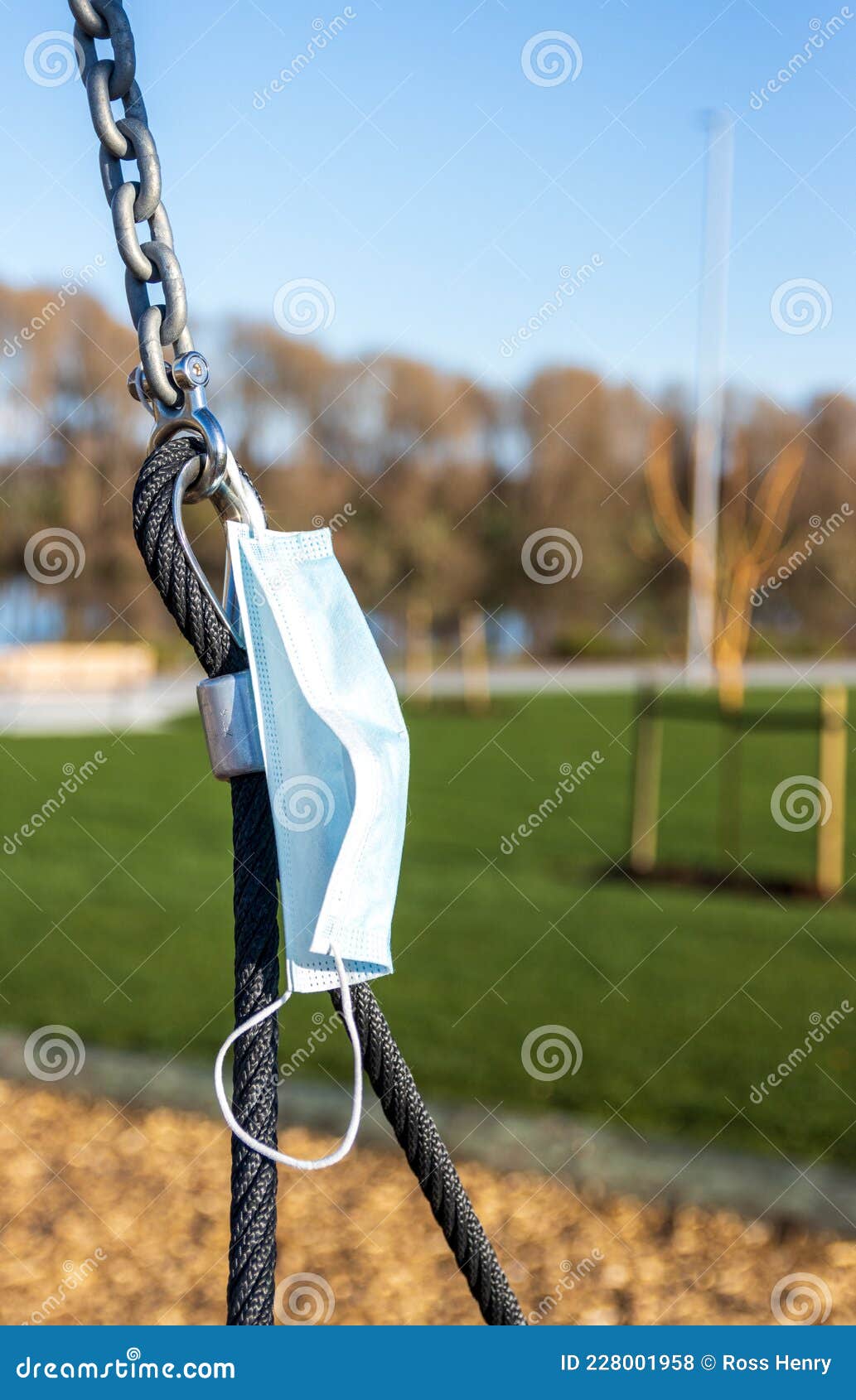 Cable Swing Face Mask stock photo. Image of public, cable - 228001958