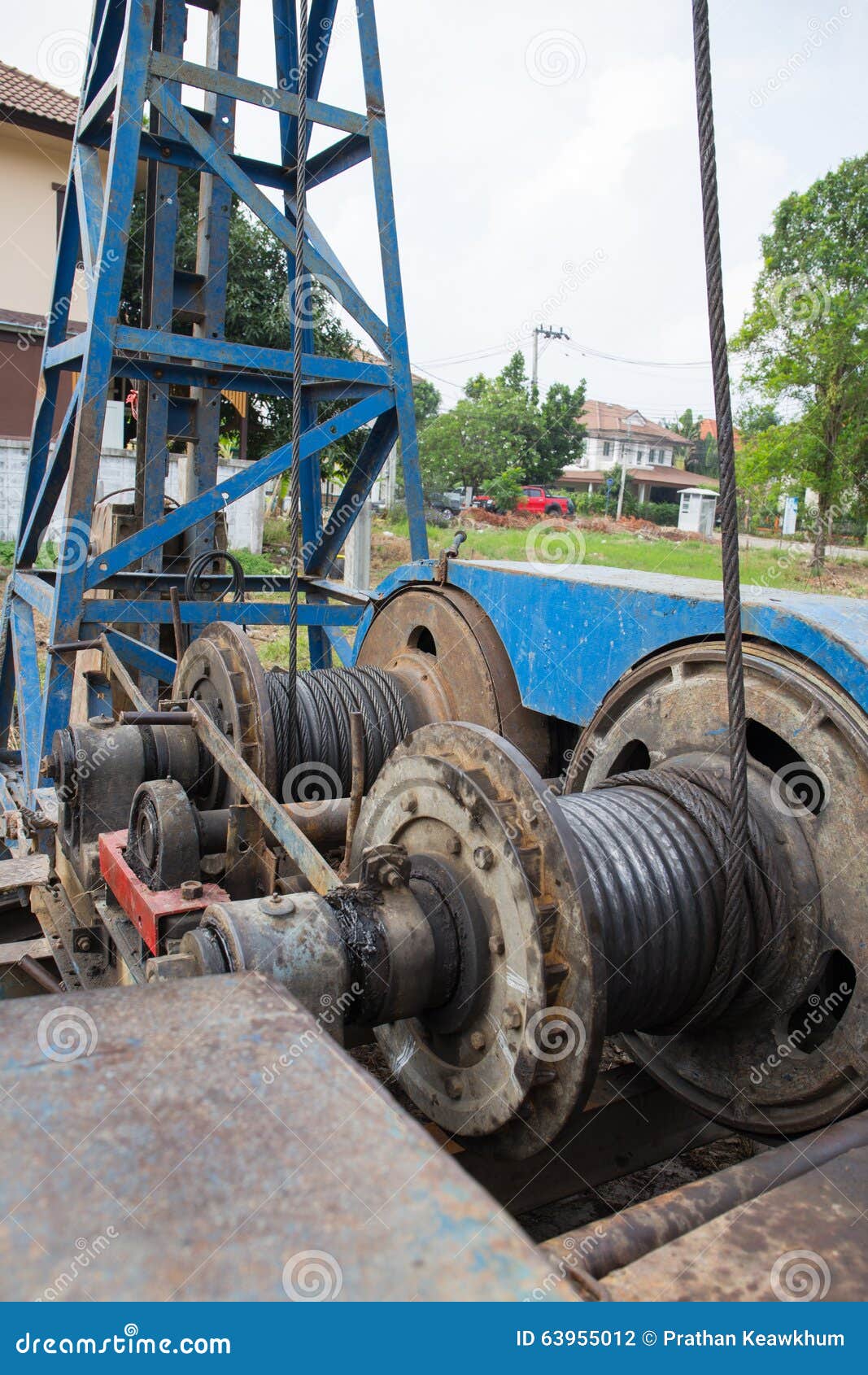 Cable System Pile Driver Machine Stock Photos - Free & Royalty-Free ...