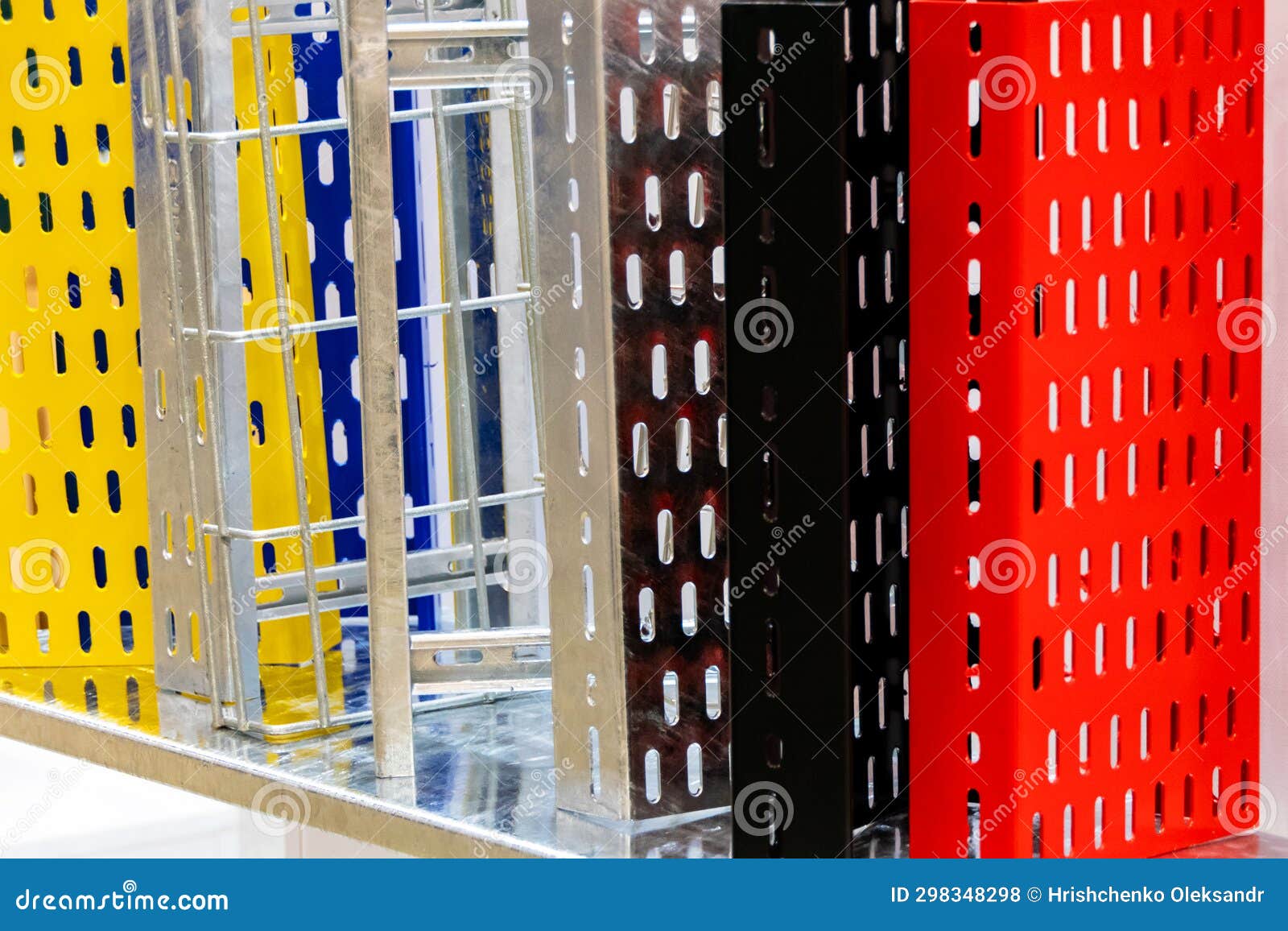 Cable Systems and Mechanical Cable Fastening Systems Stock Photo ...